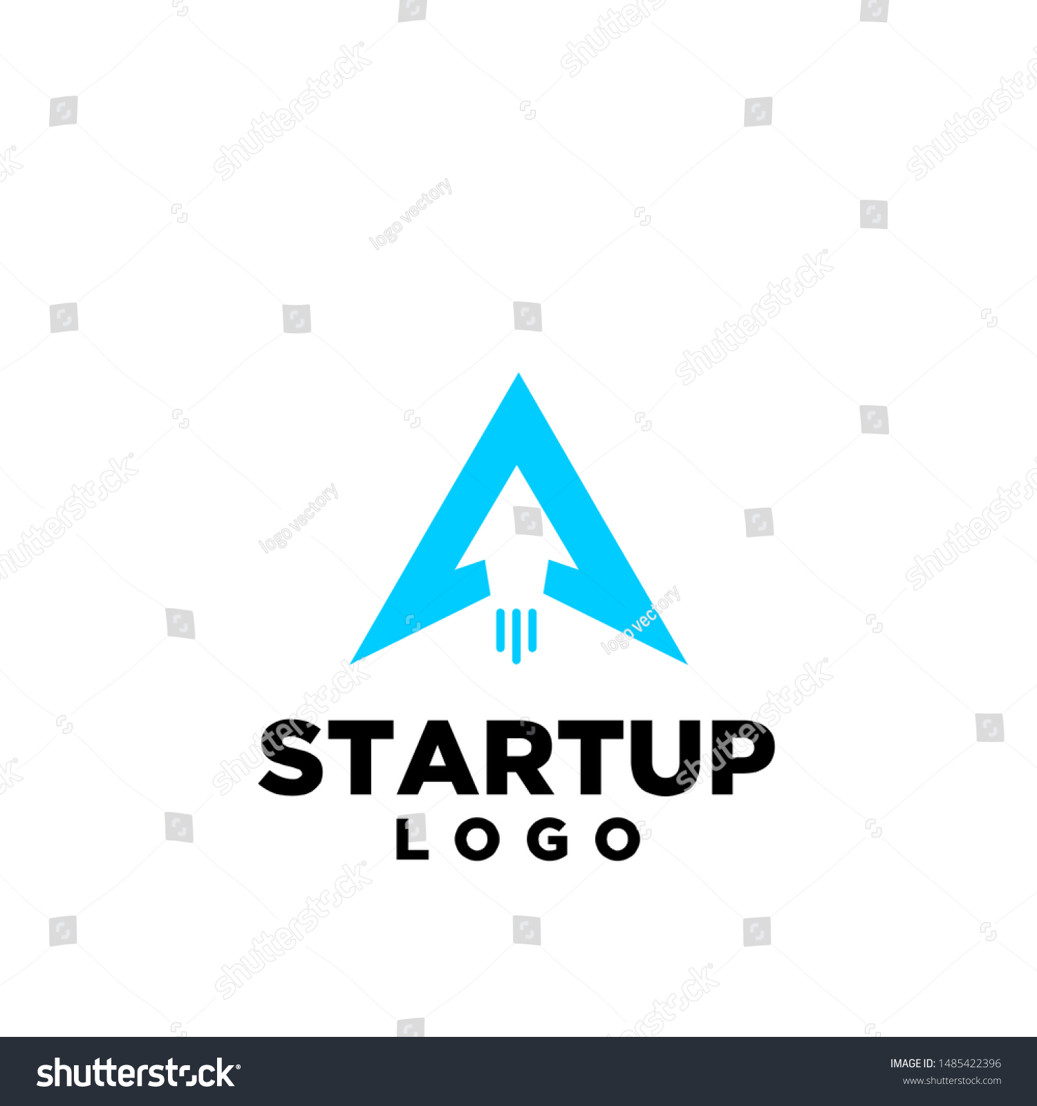 Startup Logo Arrow Icon Design Vector Stock Vector (Royalty Free ...