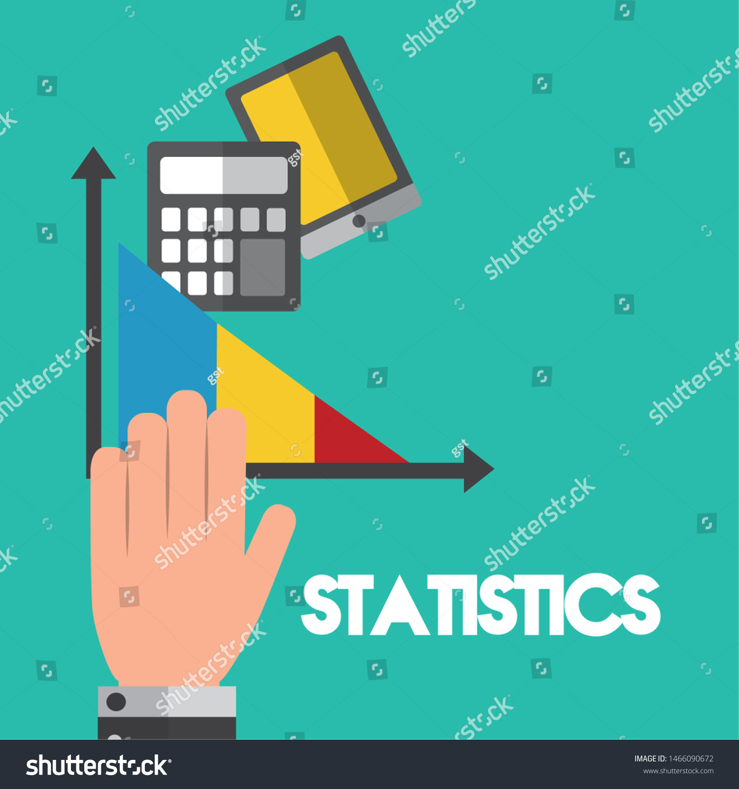 Statistics Design Infographic Data Information Business Stock Vector ...