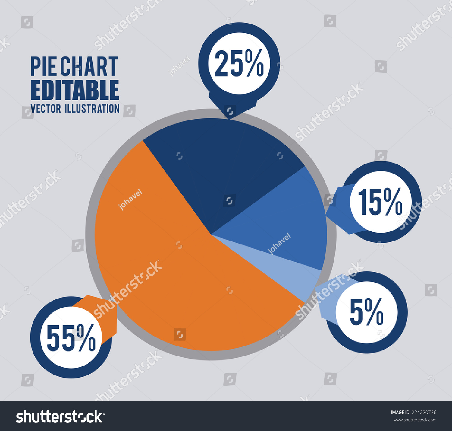 Statistics Graphic Design Vector Illustration Stock Vector (Royalty ...