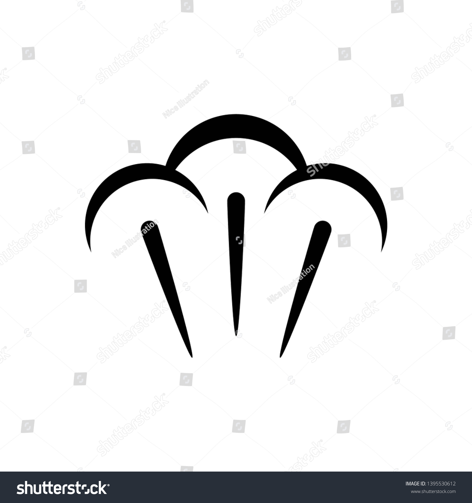 Steam Icon Symbol Vector On White Stock Vector (Royalty Free ...