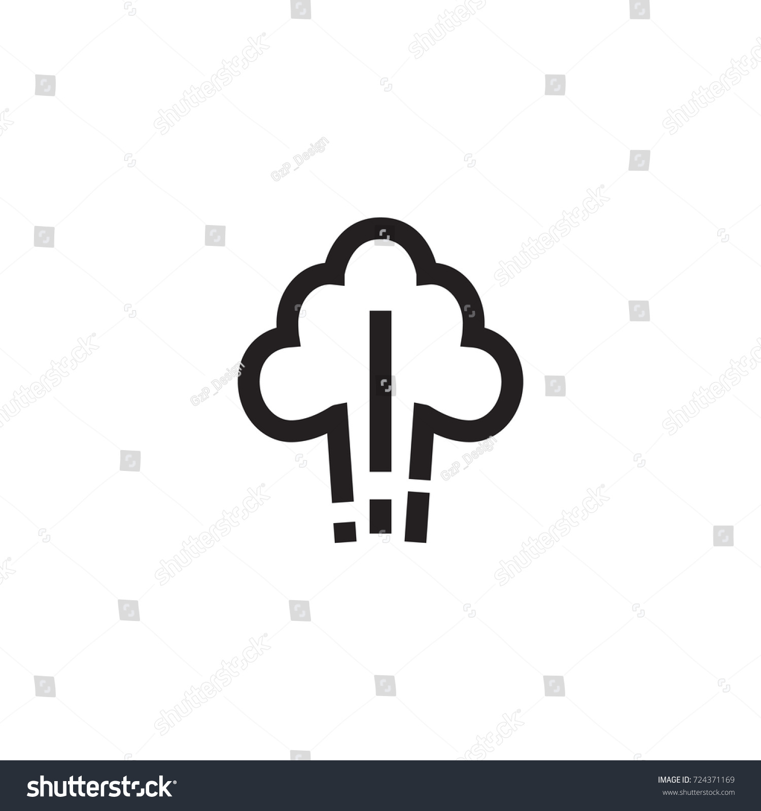 Steam Icon Vector Illustration Stock Vector (Royalty Free) 724371169 ...