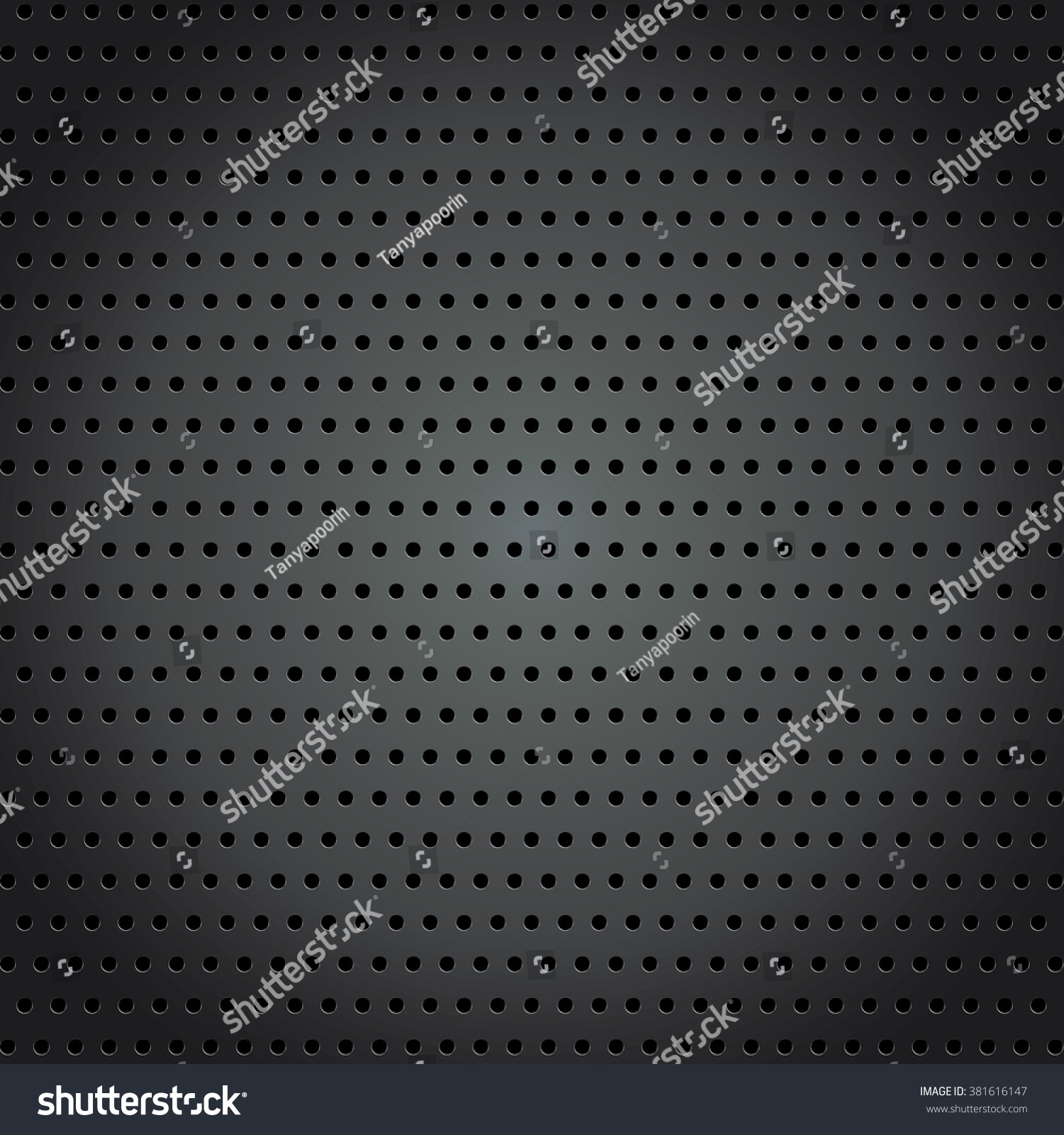 Steel Background Circle Perforated Texture Background Stock Vector ...