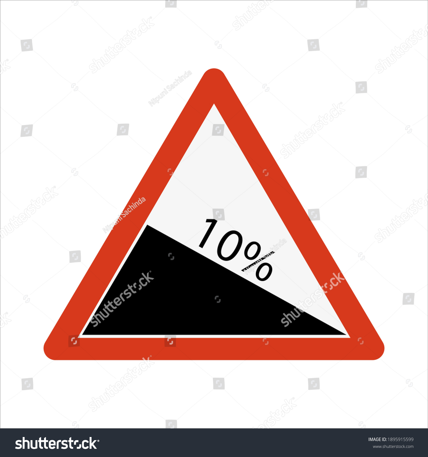 6,153 Road sign slope Images, Stock Photos & Vectors | Shutterstock