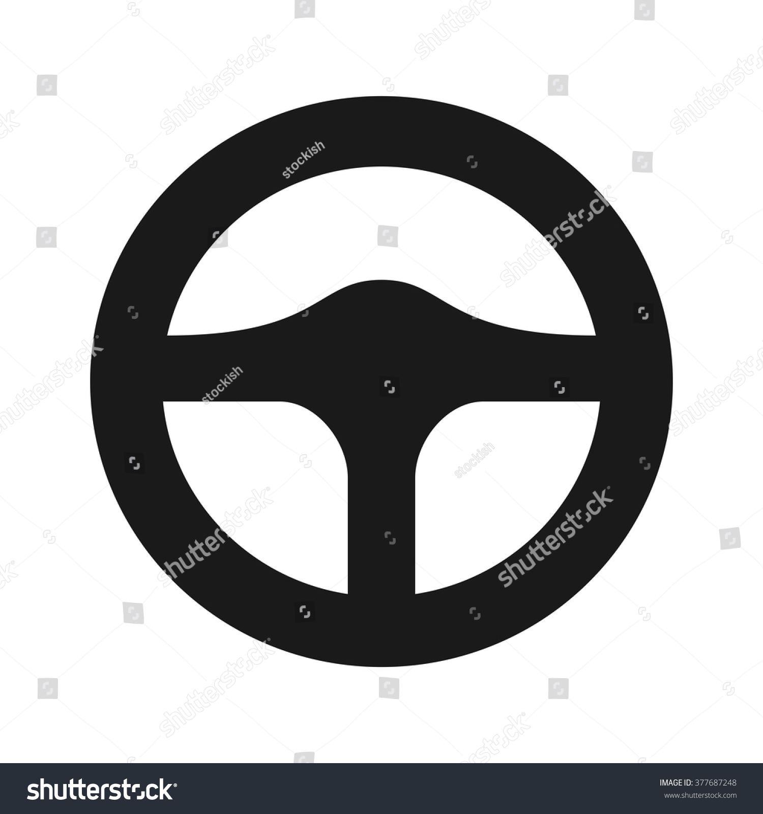 Steer Logo Vector Drive Logo Stock Vector (Royalty Free) 377687248 ...
