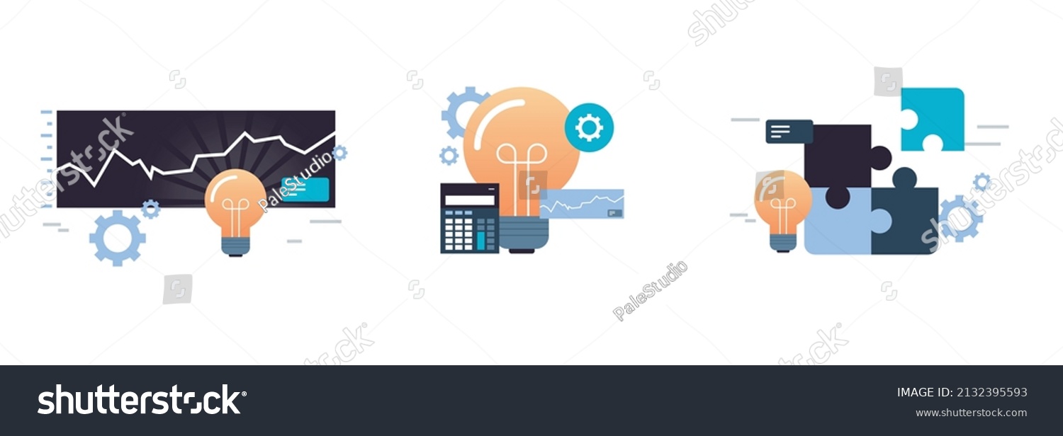 Stem Education Model Learning Program Strategic Stock Vector (Royalty ...