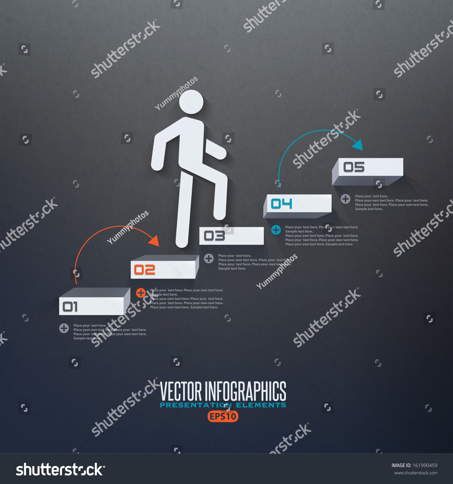 infographics의 단계별 그림 스톡 벡터(로열티 프리) 161990459 | Shutterstock
