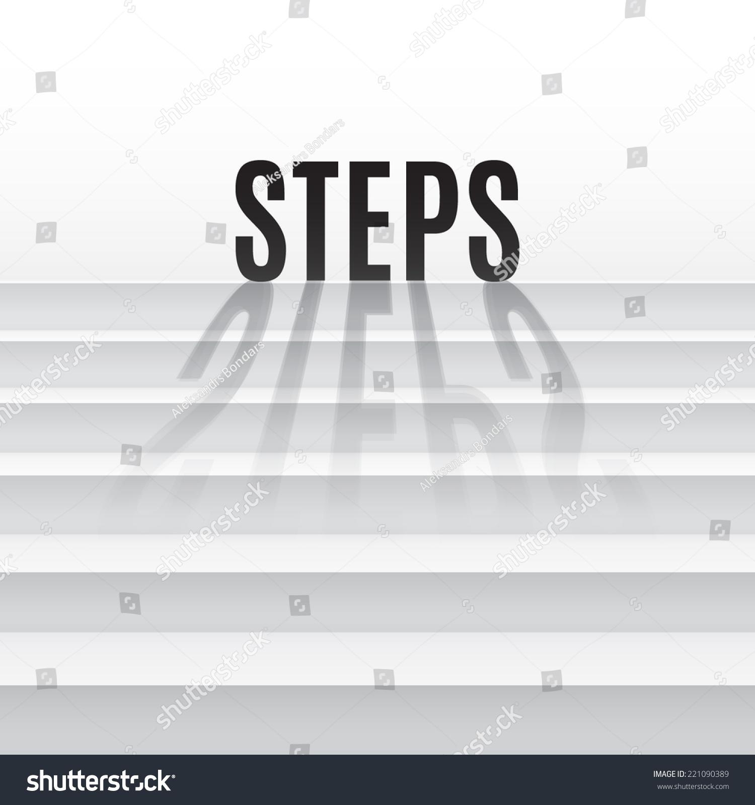 Steps Abstract Background Vector Illustration Stock Vector (Royalty ...