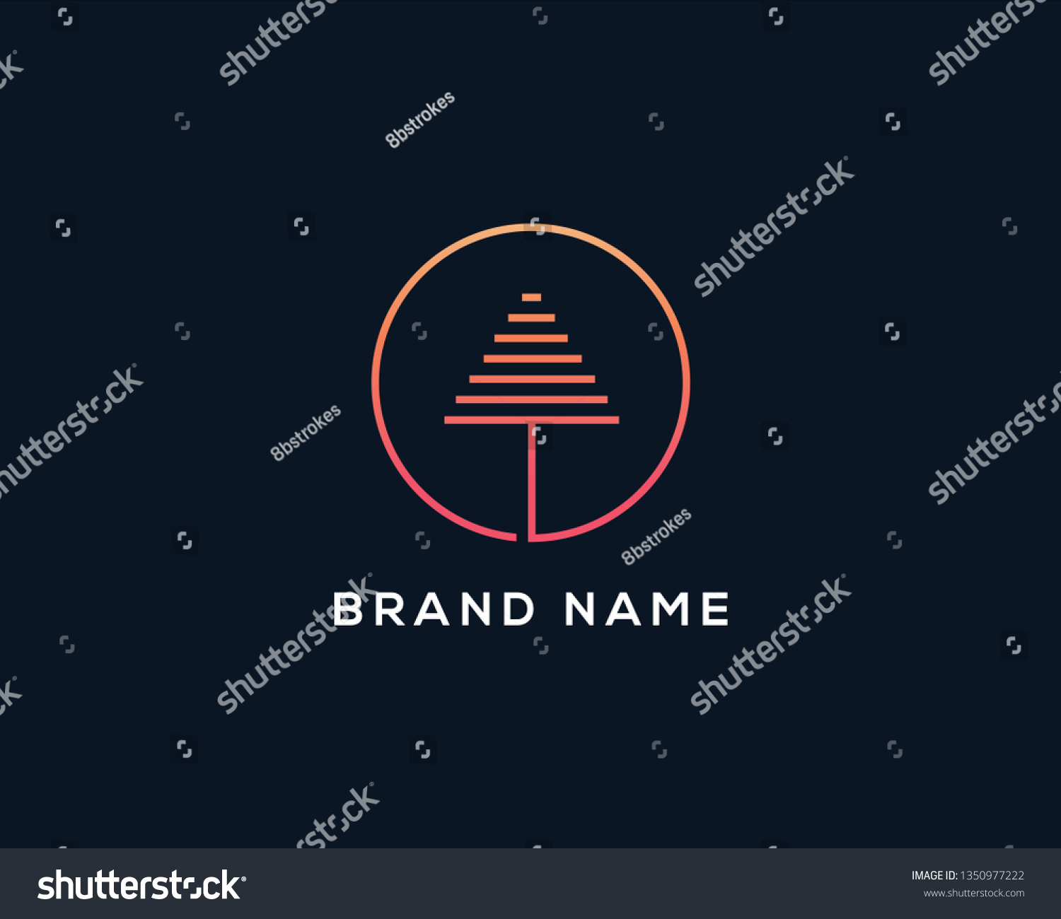 Steps Arrow Logo Template Design Stock Vector (Royalty Free) 1350977222