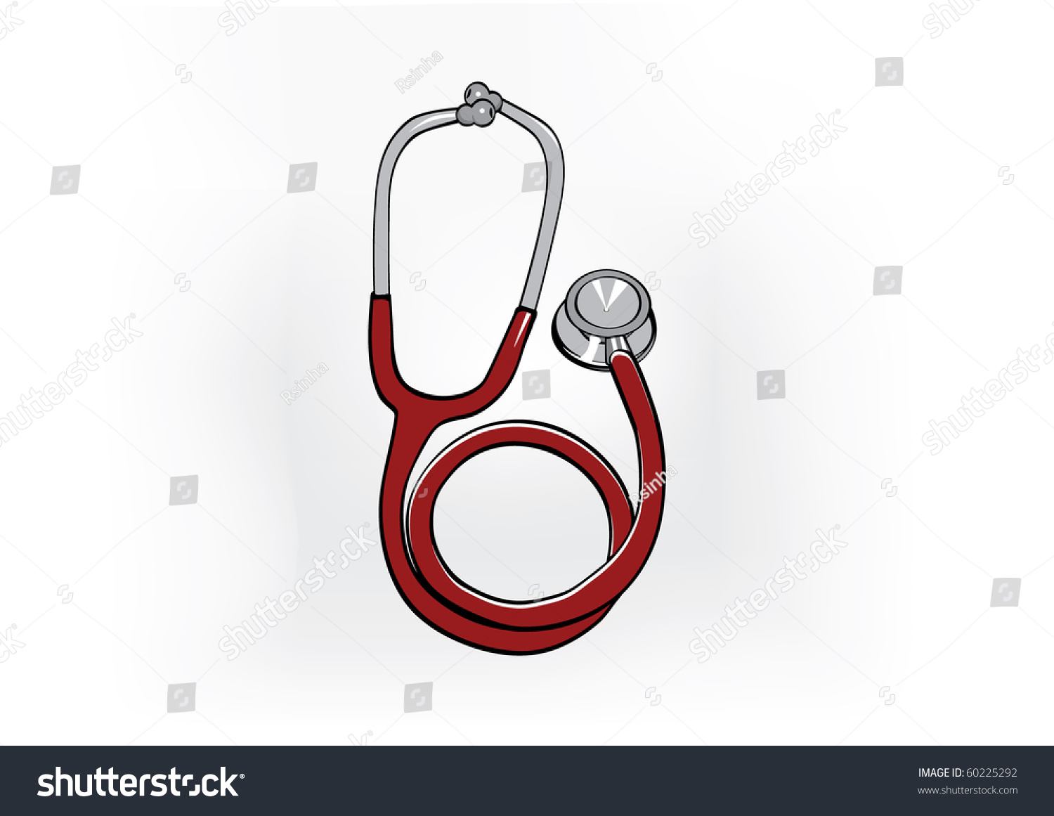 Stethoscope Illustration - 60225292 : Shutterstock