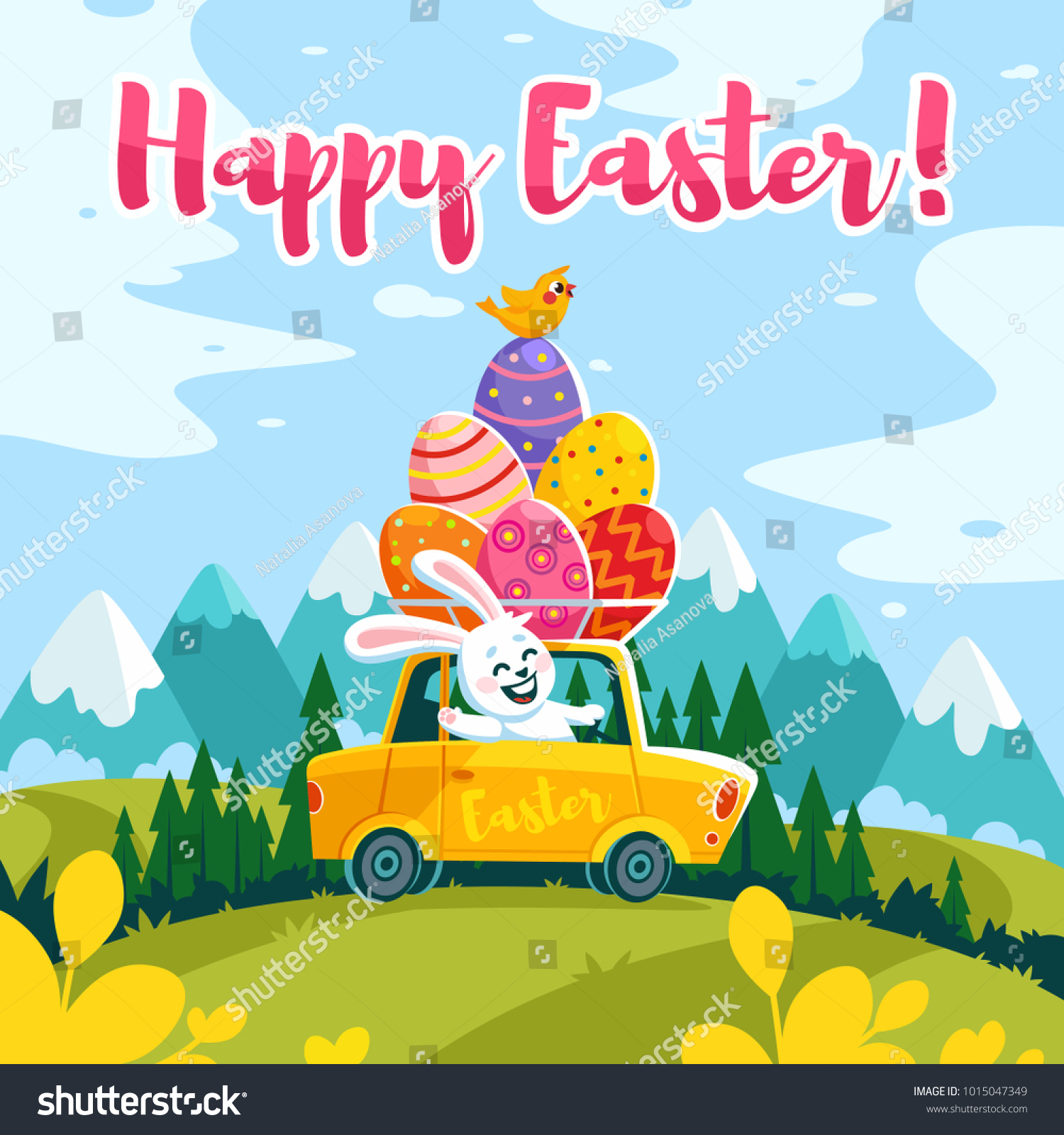 1,372 Easter car bunny Images, Stock Photos & Vectors | Shutterstock