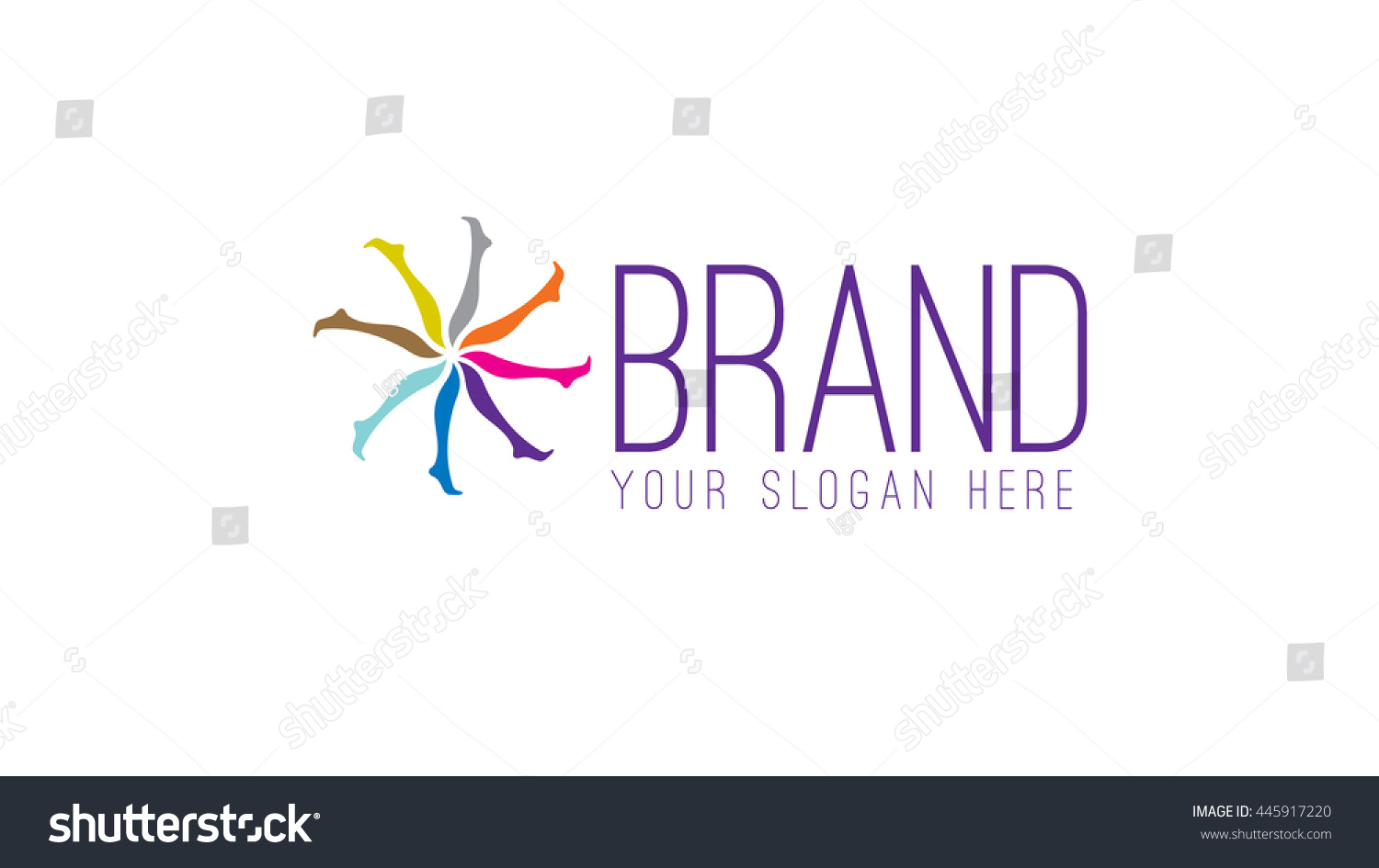 Stockings Vector Logo Template Stock Vector (Royalty Free) 445917220