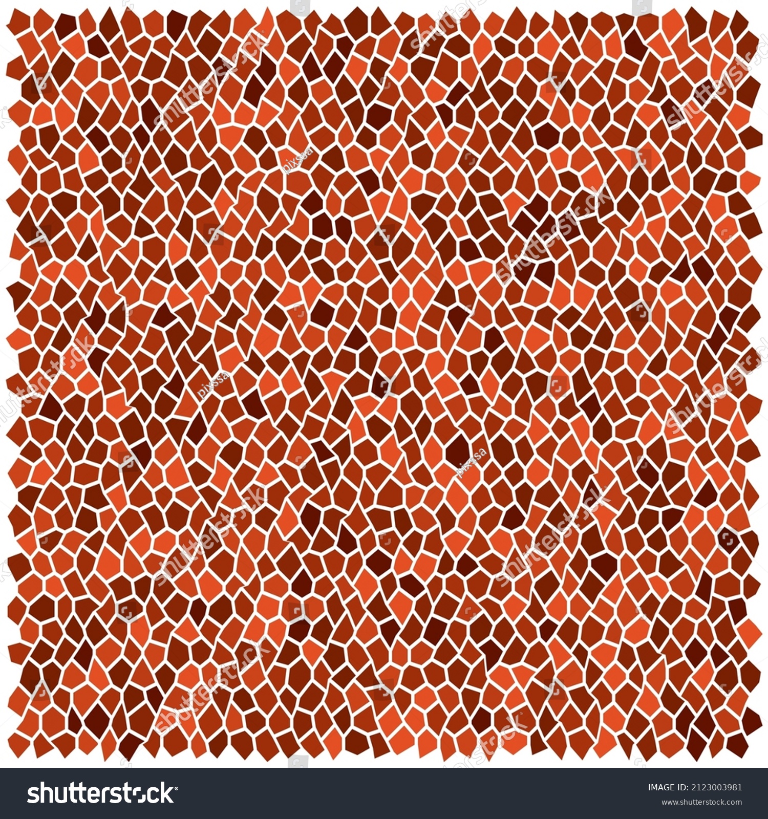 Stone Brick Wall Brickwork Polygon Pattern Stock Vector (Royalty Free ...