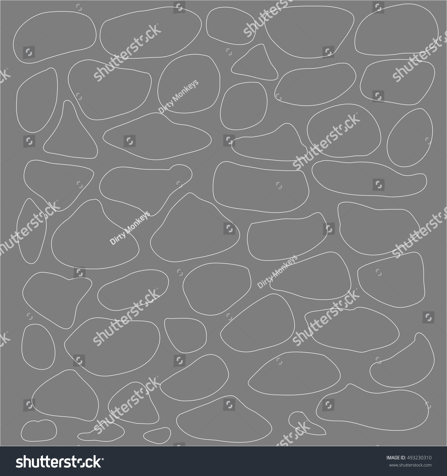 Stone Texture Vector Illustration Stock Vector (Royalty Free) 493230310