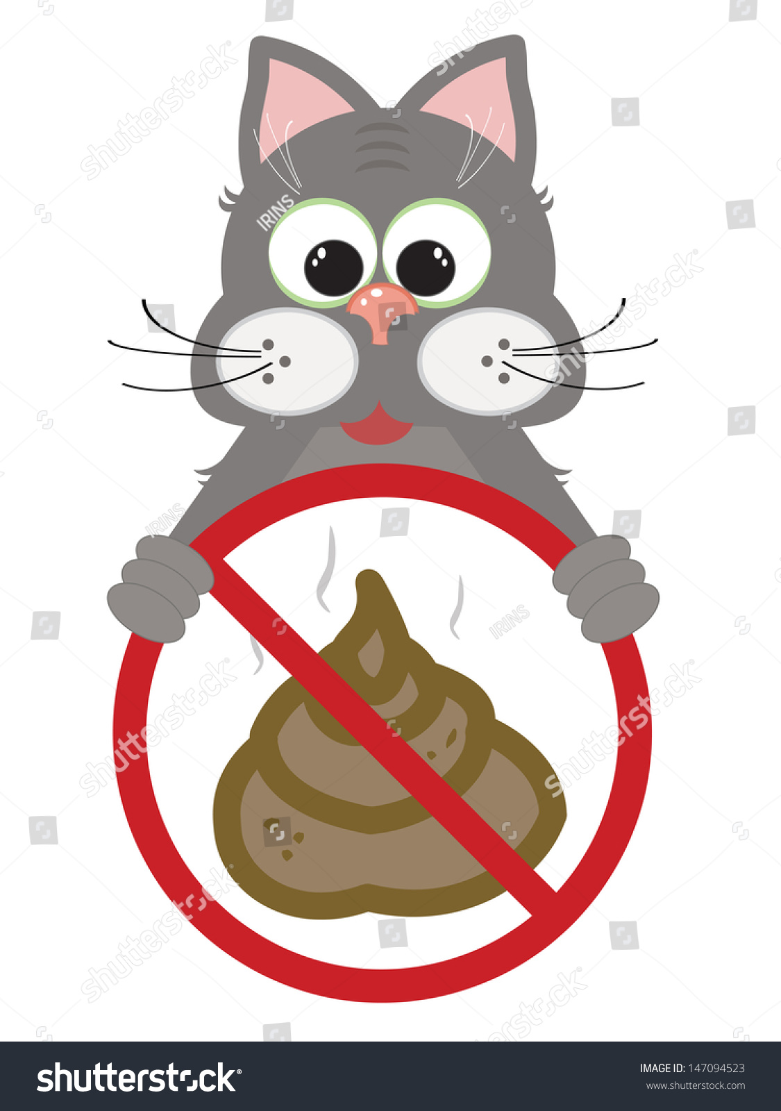 Stop Poop Sign Stock Vector (Royalty Free) 147094523