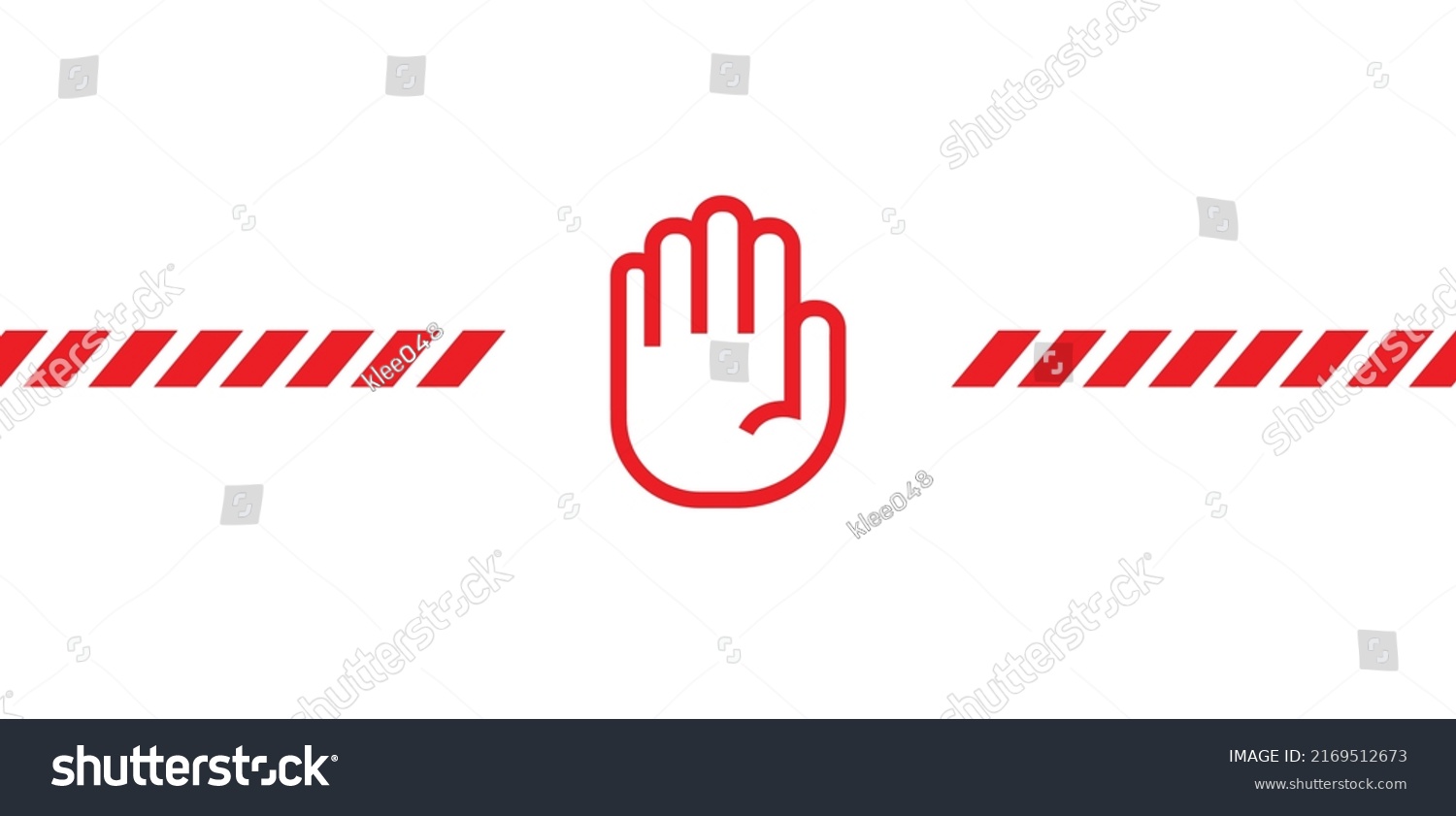 Stop Sign On White Background Vector Stock Vector (Royalty Free ...
