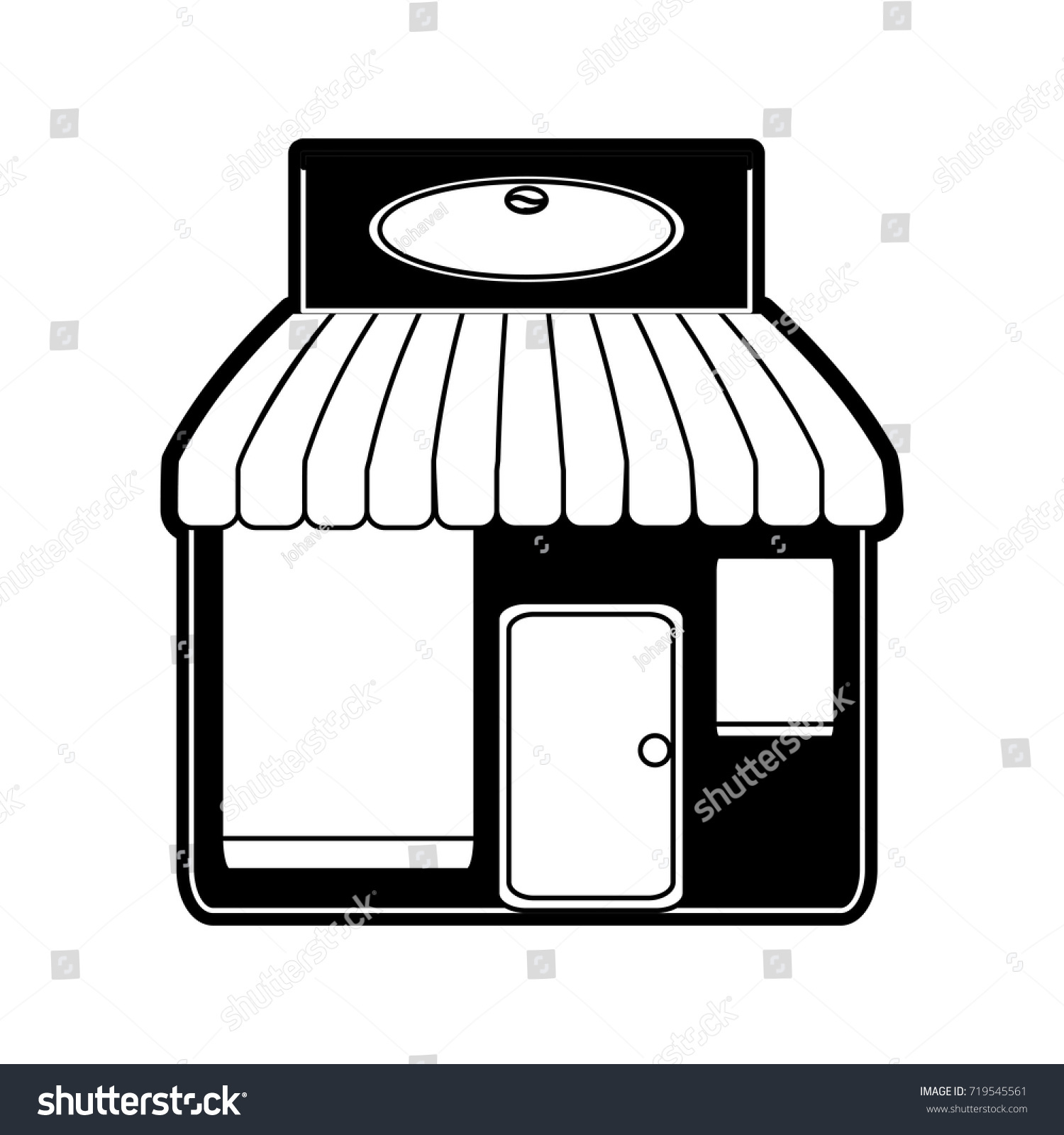Store Vector Illustration Stock Vector (Royalty Free) 719545561 ...