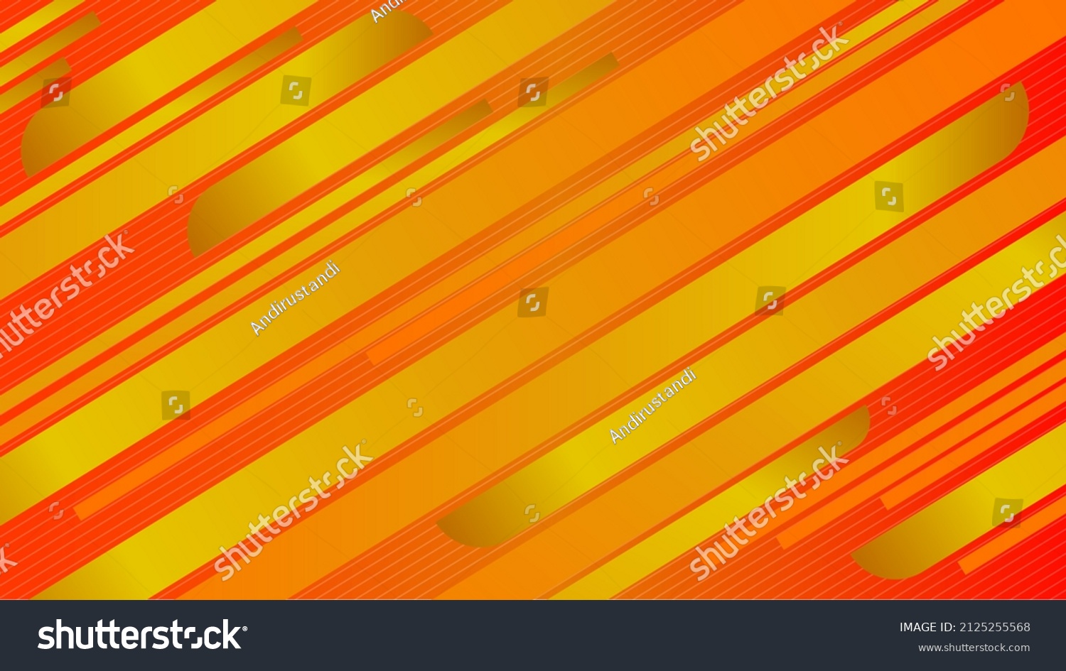 Straight Line Abstract Background Orange Gradient Stock Vector (Royalty ...