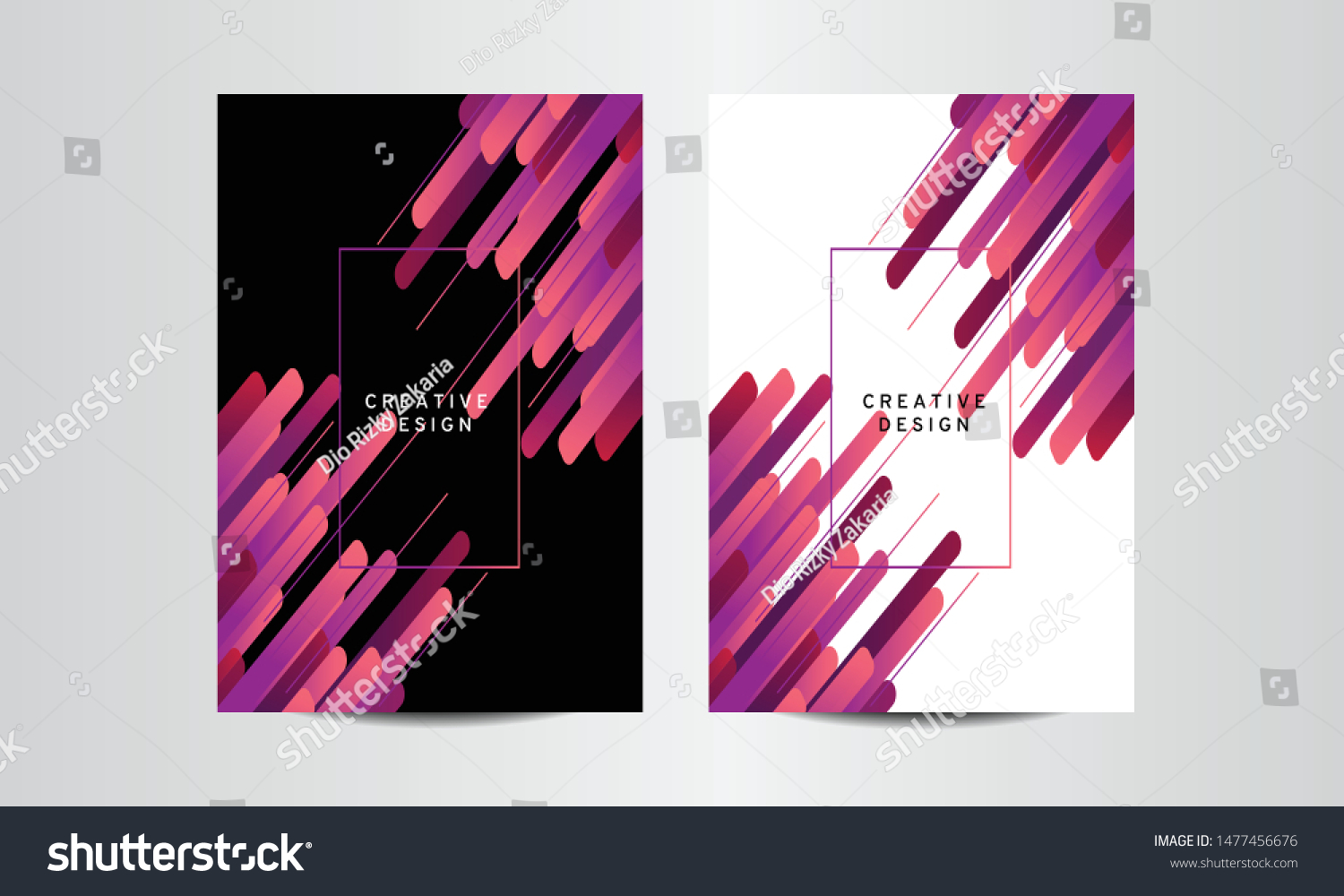 Straight Lines Abstract Vector Background Flyer Stock Vector (Royalty ...
