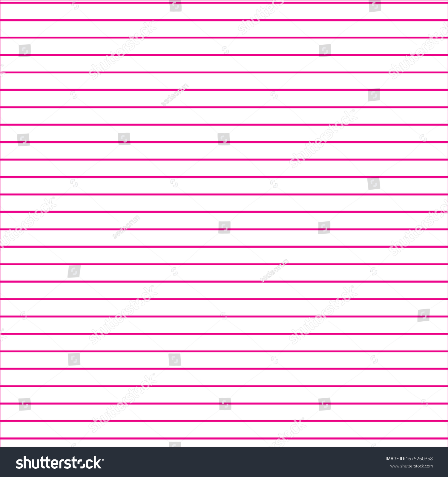 Straight Pink Lines On White Background Stock Vector (Royalty Free ...