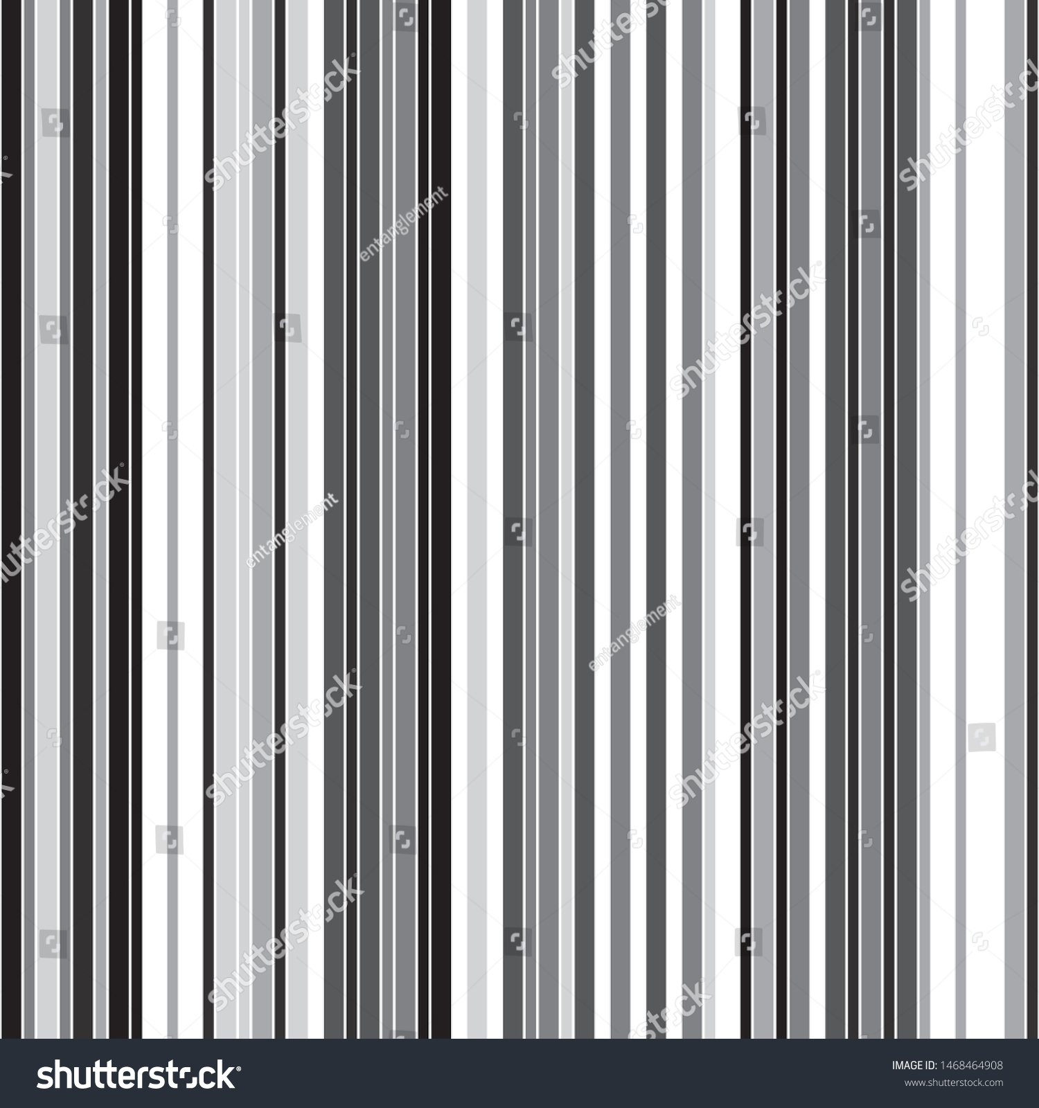Straight Vertical Gray Segmentsvector Seamless Texture Stock Vector ...