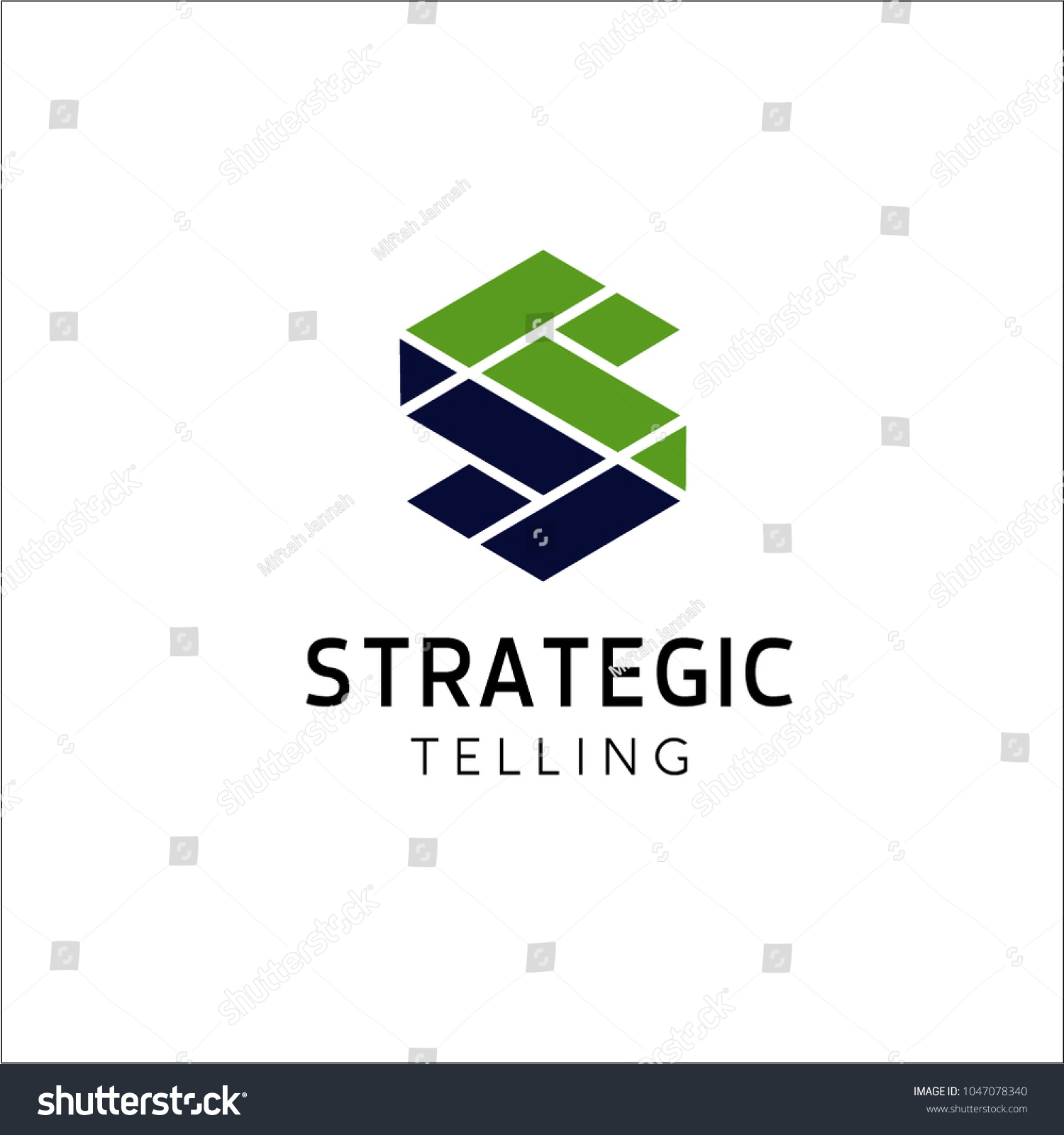 Strategic Logo Template Stock Vector (Royalty Free) 1047078340