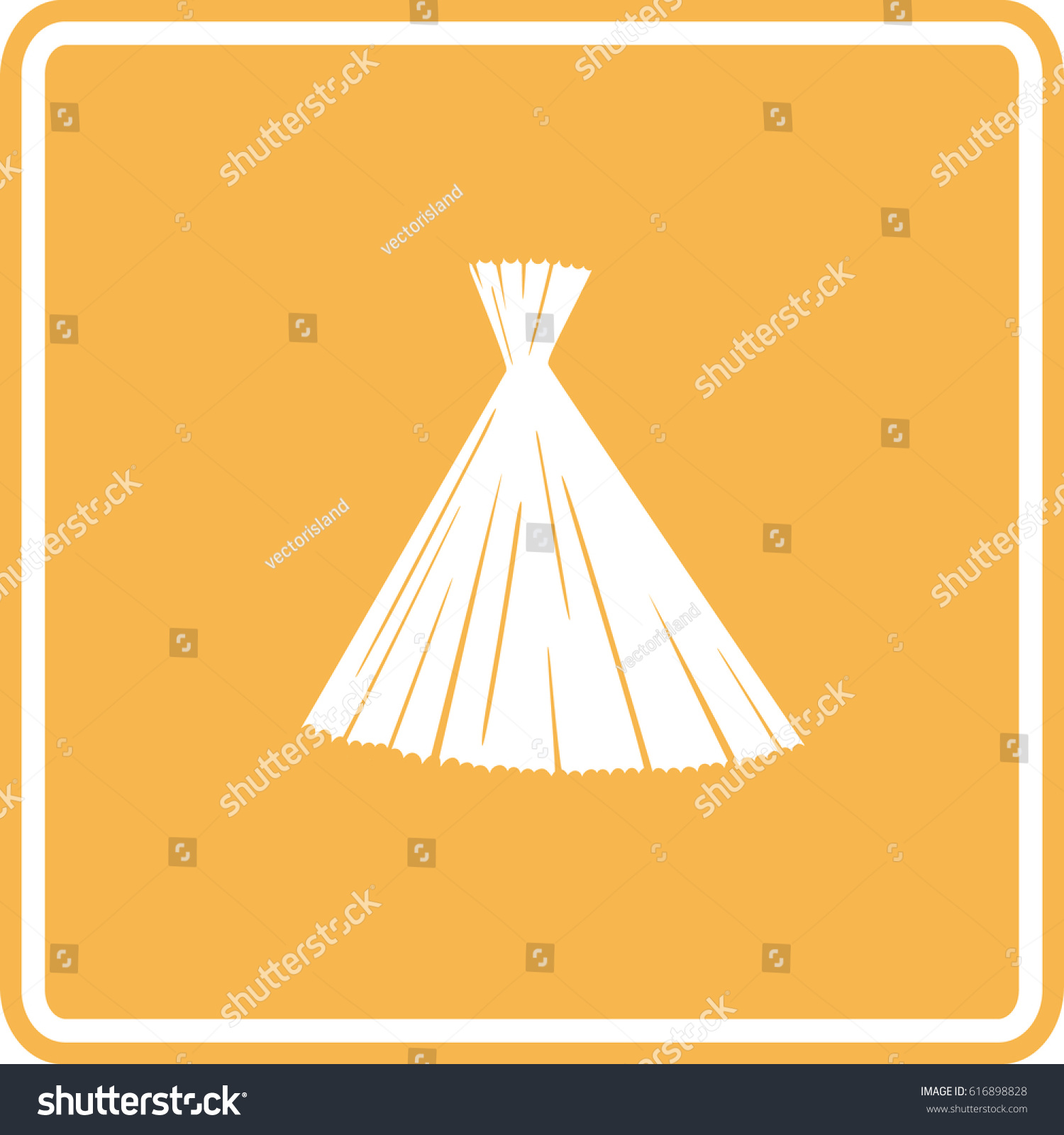 Straw Sign Stock Vector (Royalty Free) 616898828 | Shutterstock