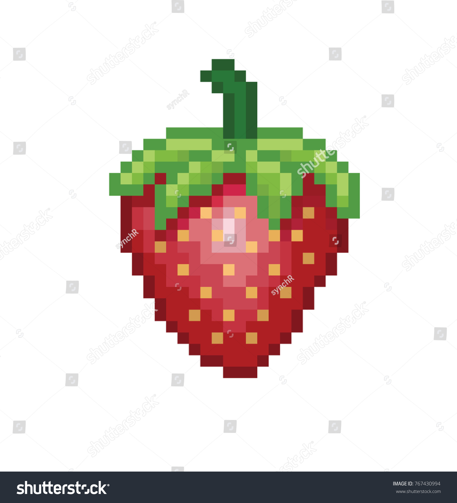 1,914 Pixel strawberry Images, Stock Photos & Vectors | Shutterstock