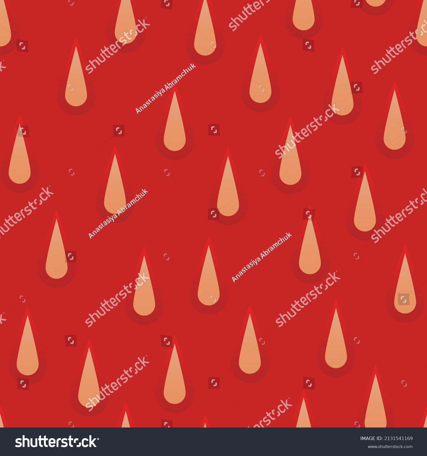 Strawberry Texture Pattern Background Seamless Vector Stock Vector ...