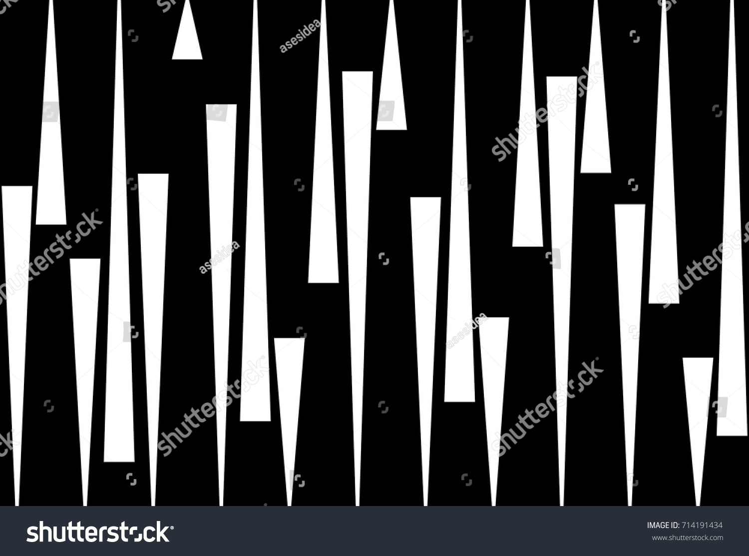 Strip Line Pattern Vector Black White Stock Vector (Royalty Free ...