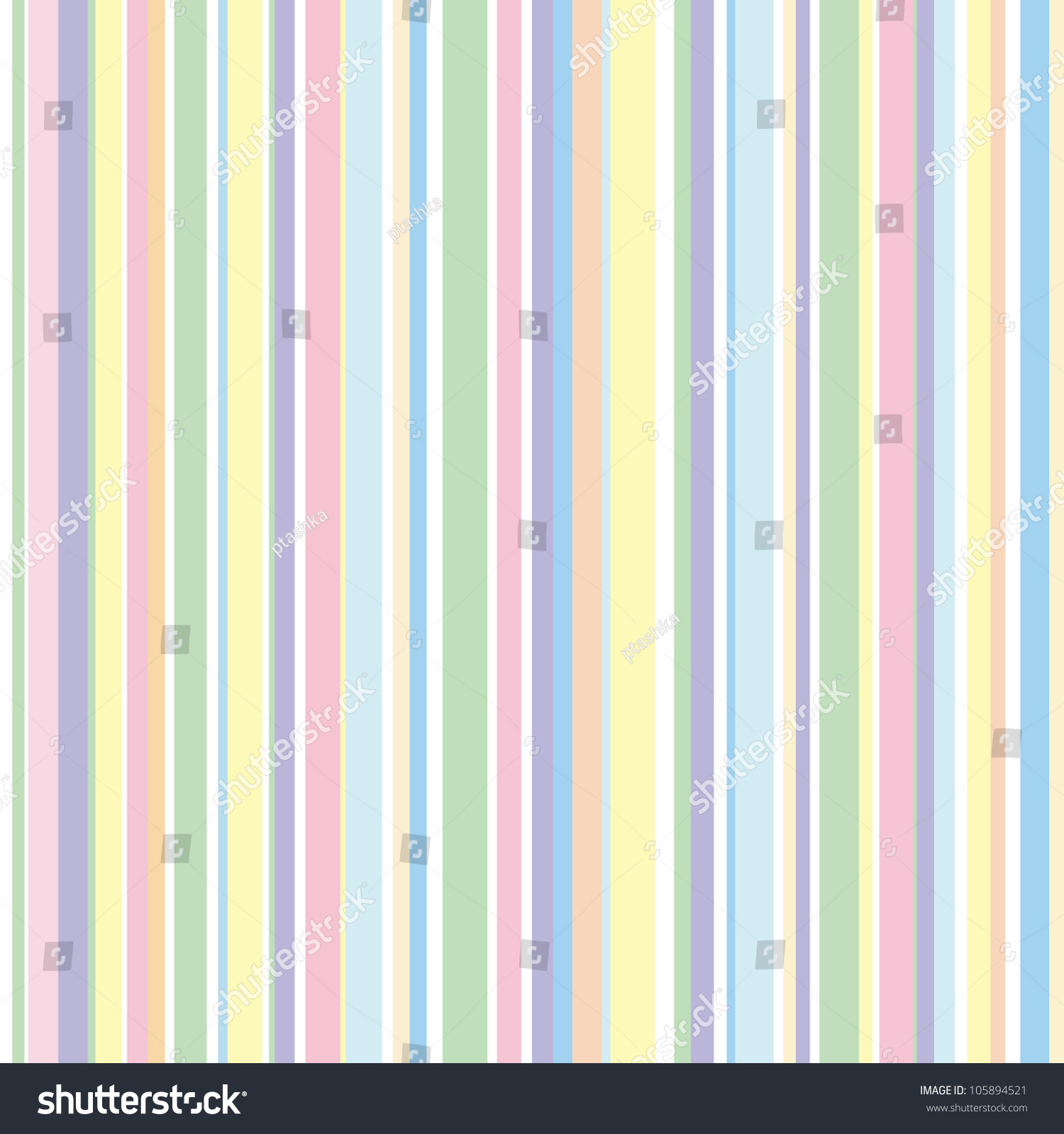 Strip Pattern Pastel Colors Vector Illustration Stock Vector (Royalty ...