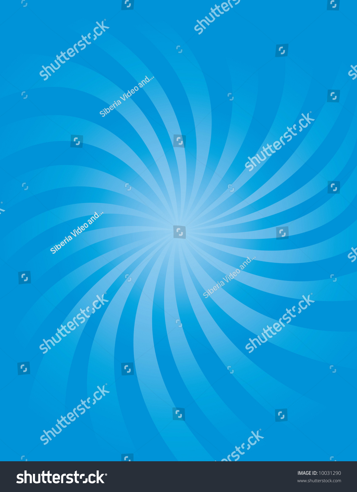 Striped Blue Background Stock Vector (Royalty Free) 10031290