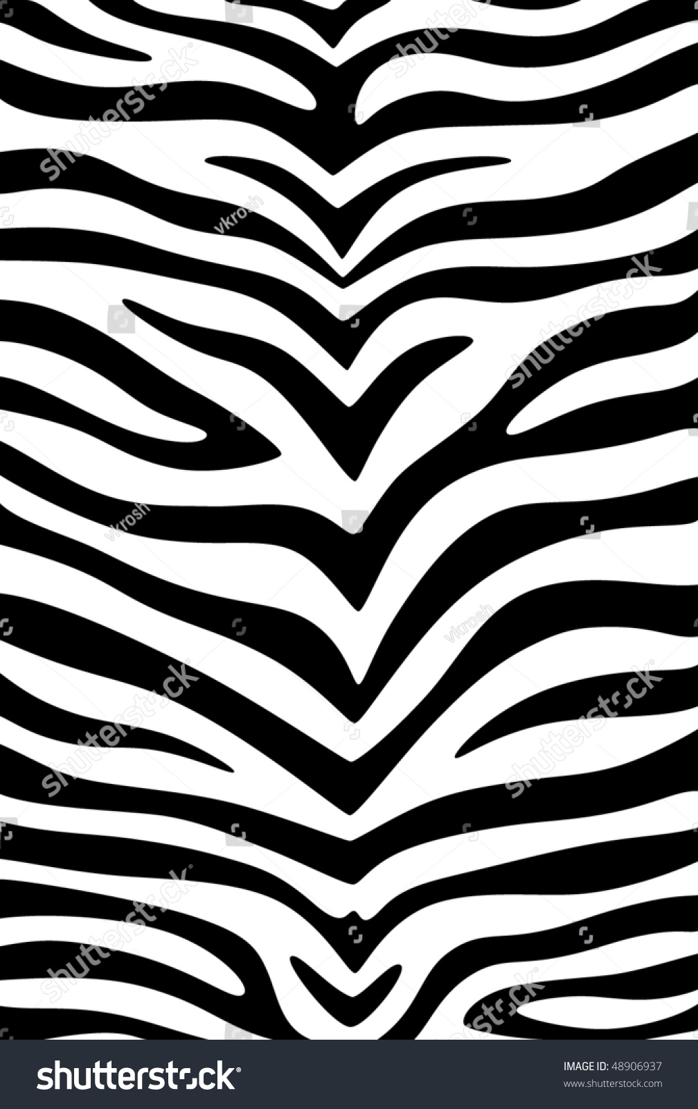 Striped Skin Stock Vector (Royalty Free) 48906937 | Shutterstock