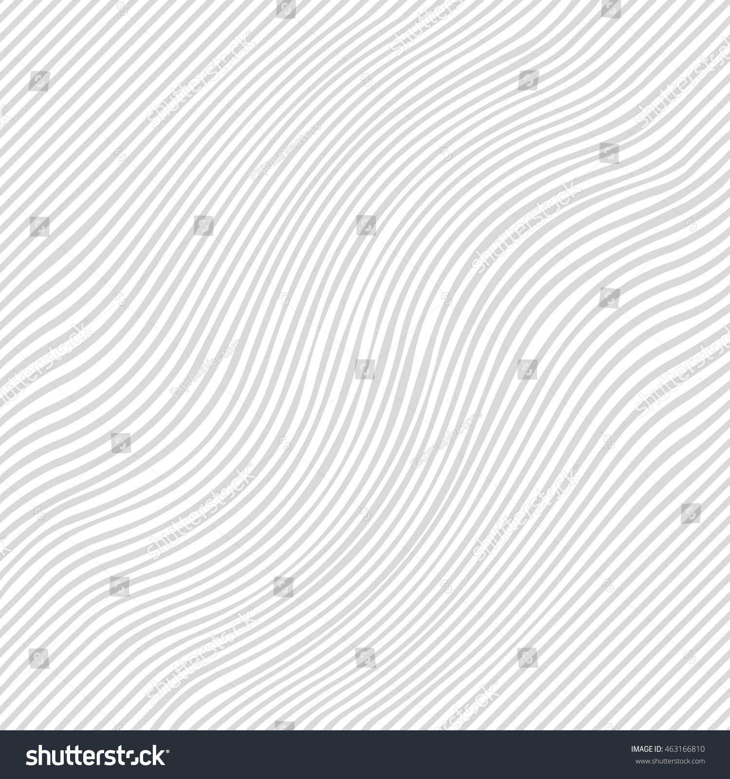 Vektor Stok Striped Wavy Texture Seamless Vector Background (Tanpa ...