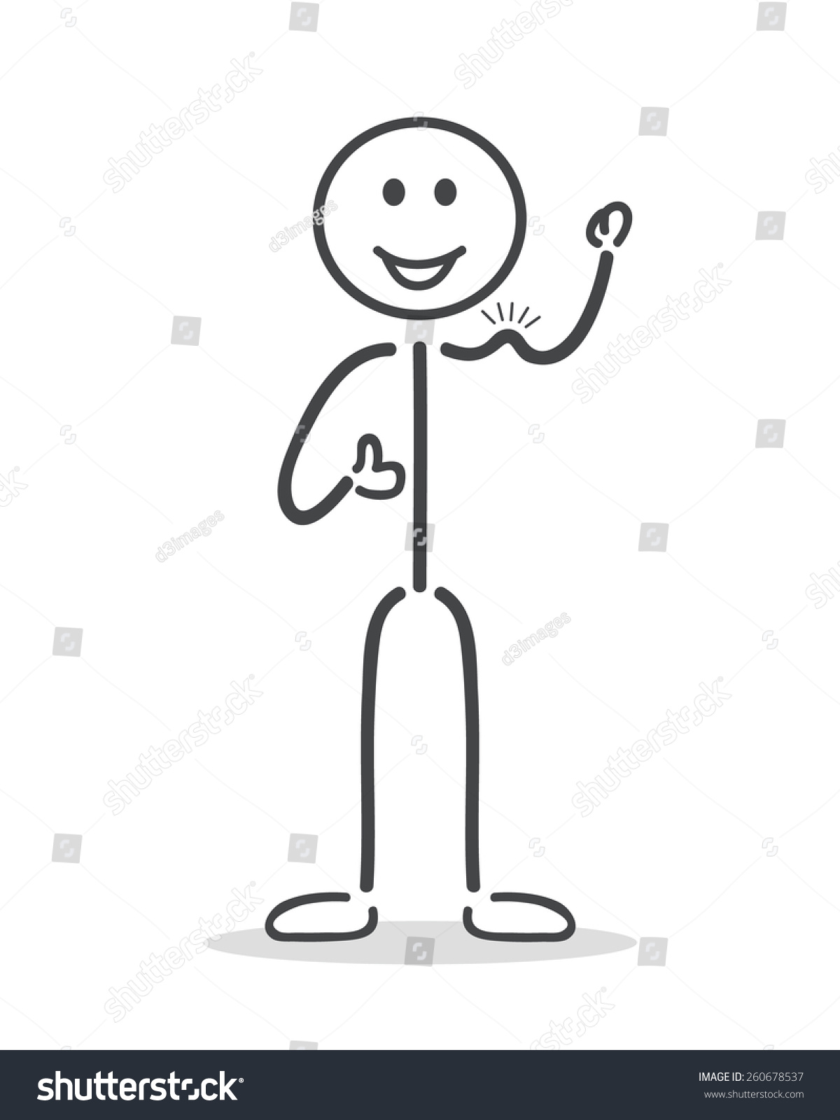 1,256 Muscle man stick figure Stock Illustrations, Images & Vectors ...