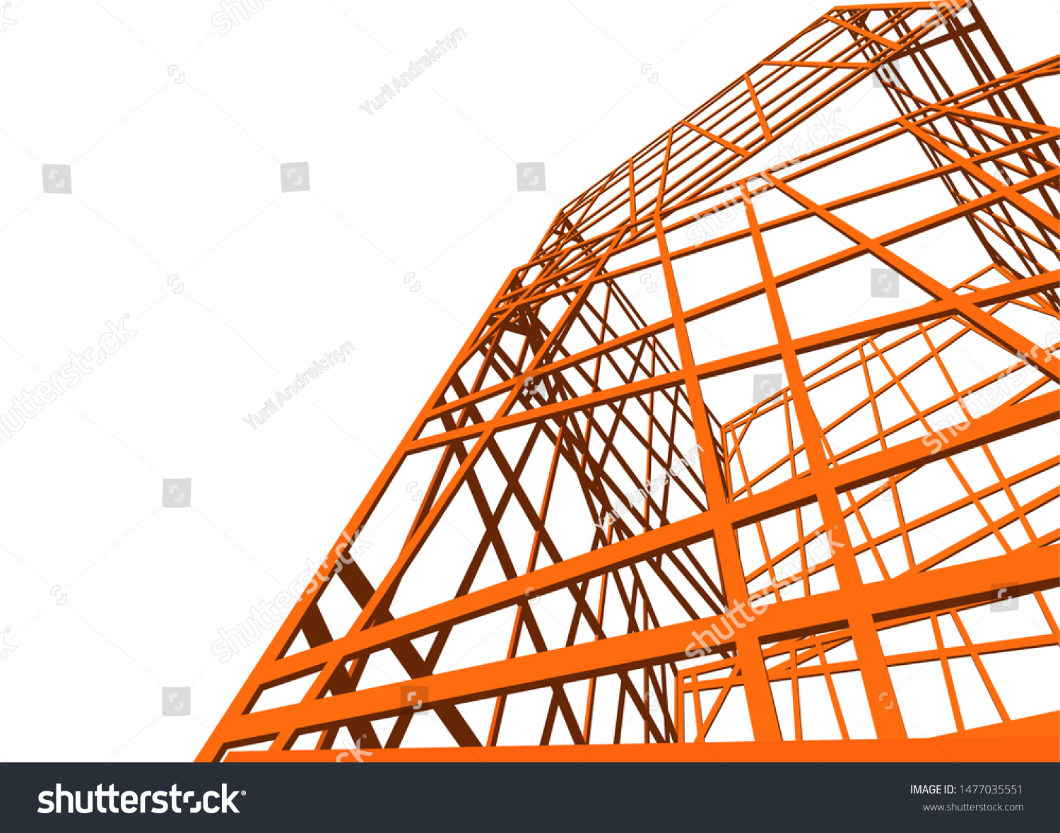 Structure Building Construction Industrial Background Stock Vector ... Structure Building Construction Industrial Background Stock Vector ...