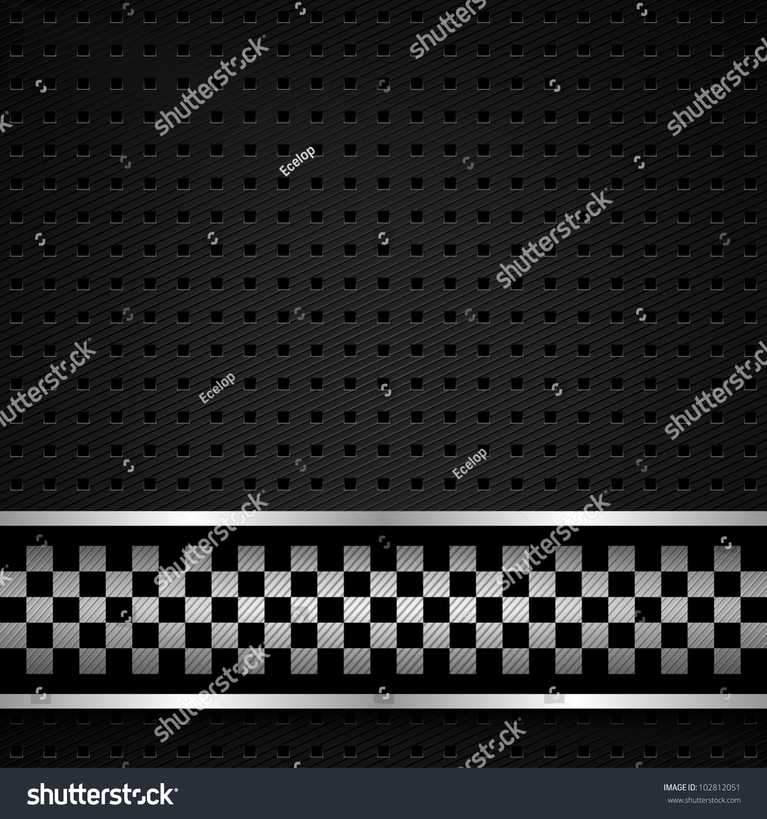 Structured Metallic Perforated Race Sheet Vector10eps Stock Vector ...