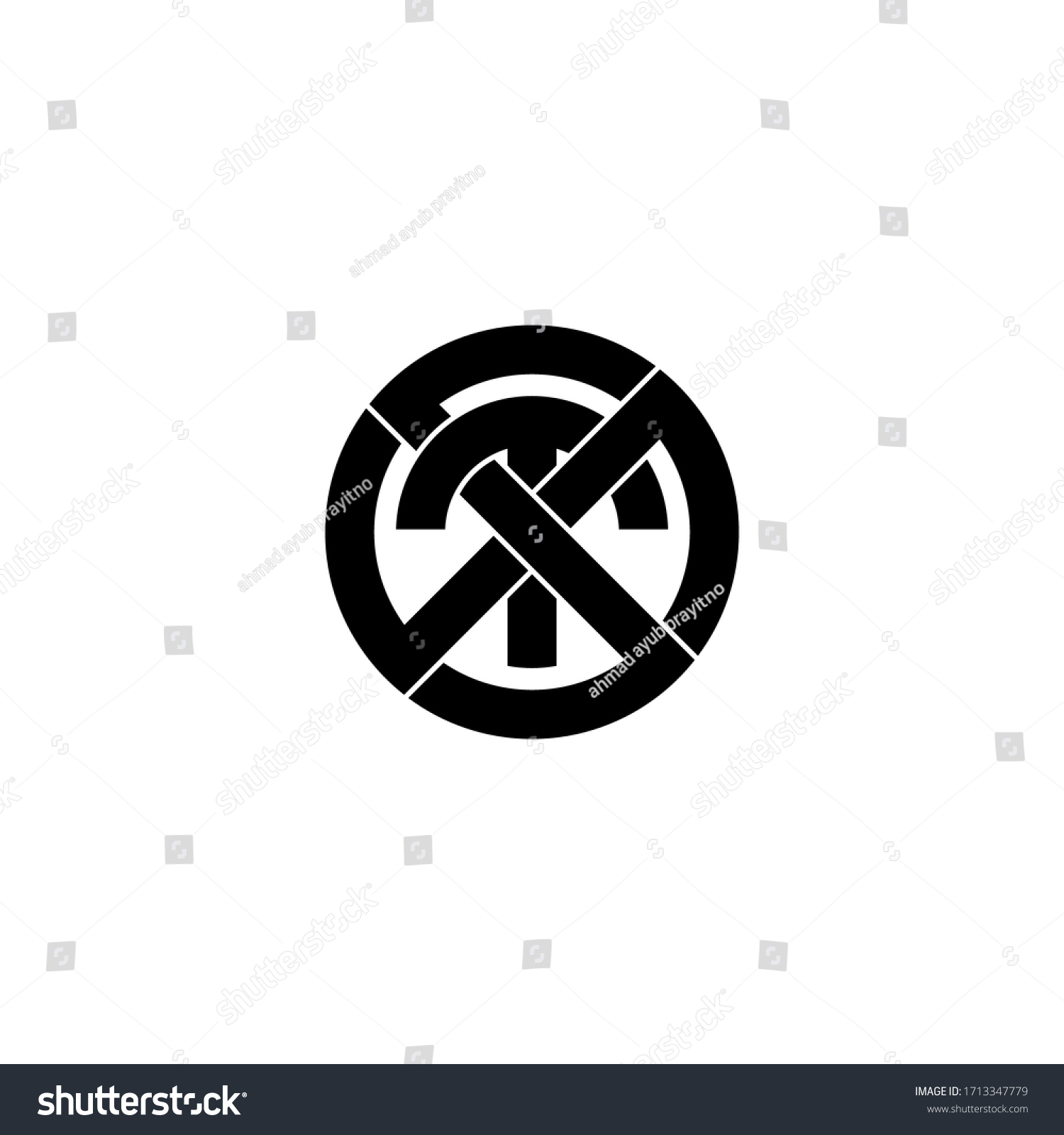 Sts Letter Original Monogram Logo Design Stock Vector (Royalty Free ...