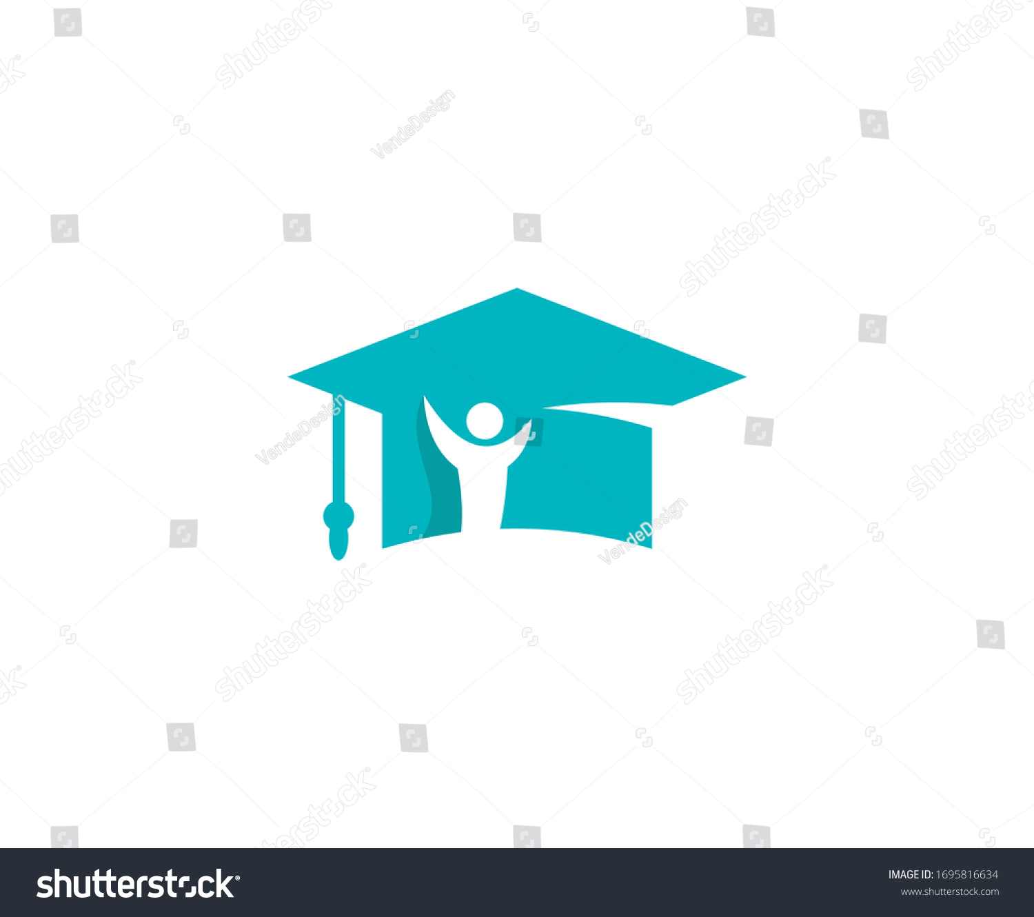 Student Education Logo Vector Icon Stock Vector (Royalty Free ...