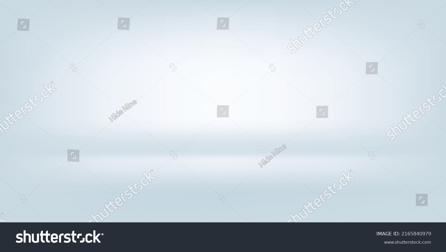 Studio Room Interior White Color Background Stock Vector (Royalty Free ...