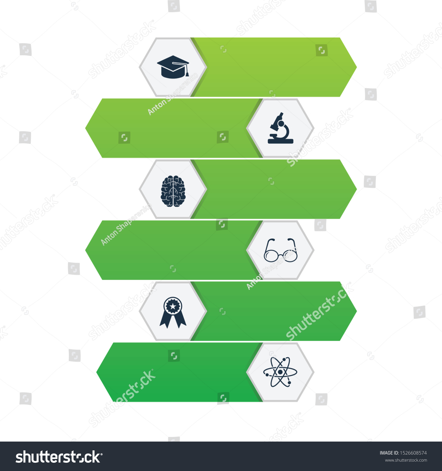 Study Infographics Vector Design Timeline Concept Stock Vector (Royalty ...