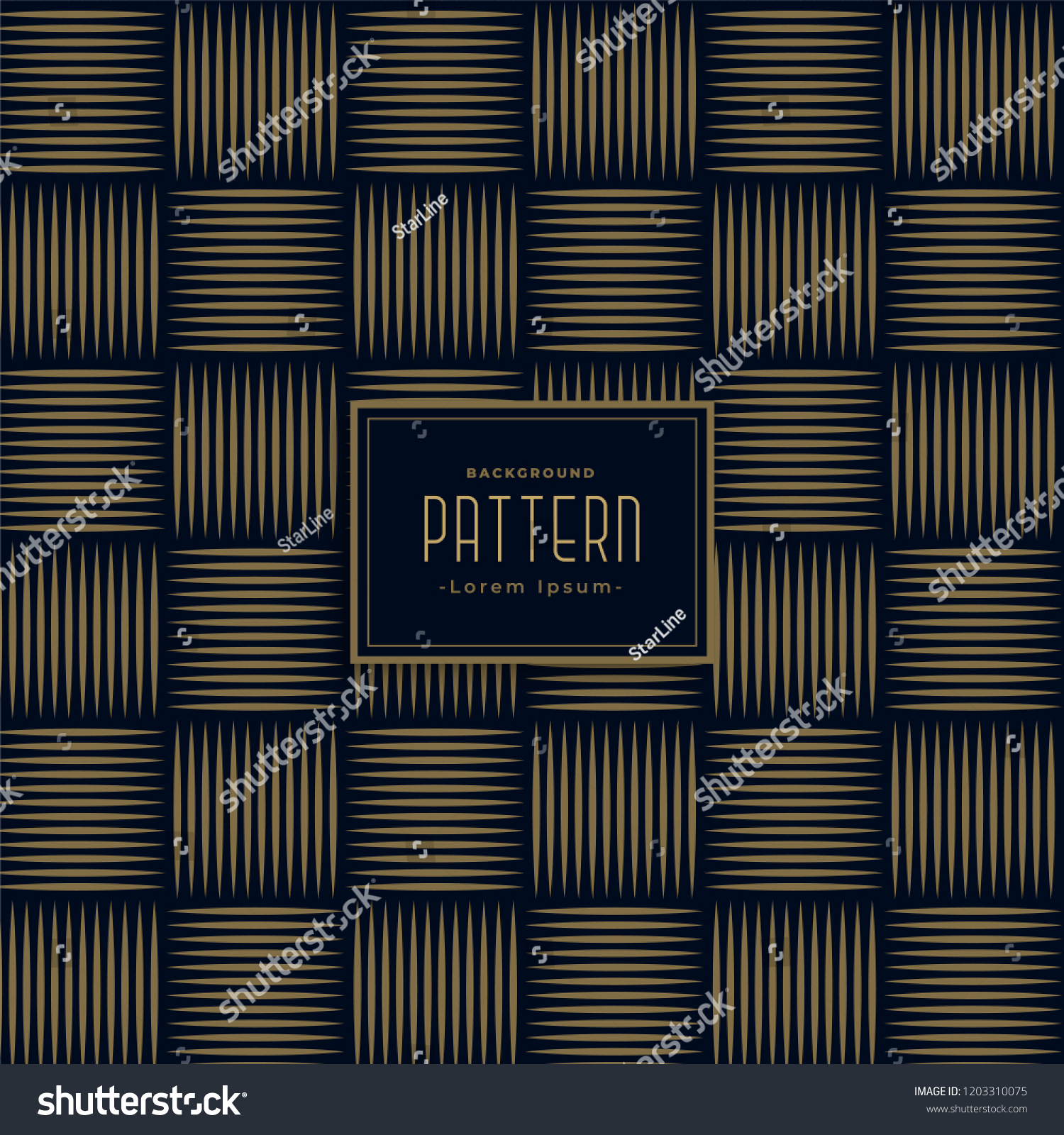 Stylish Horizontal Vertical Lines Pattern Background Stock Vector ...