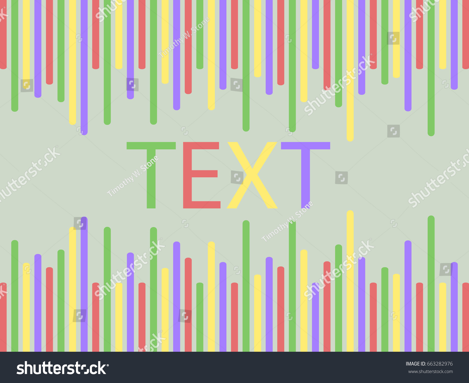 Stylistic Background Text Logo Stock Vector (Royalty Free) 663282976