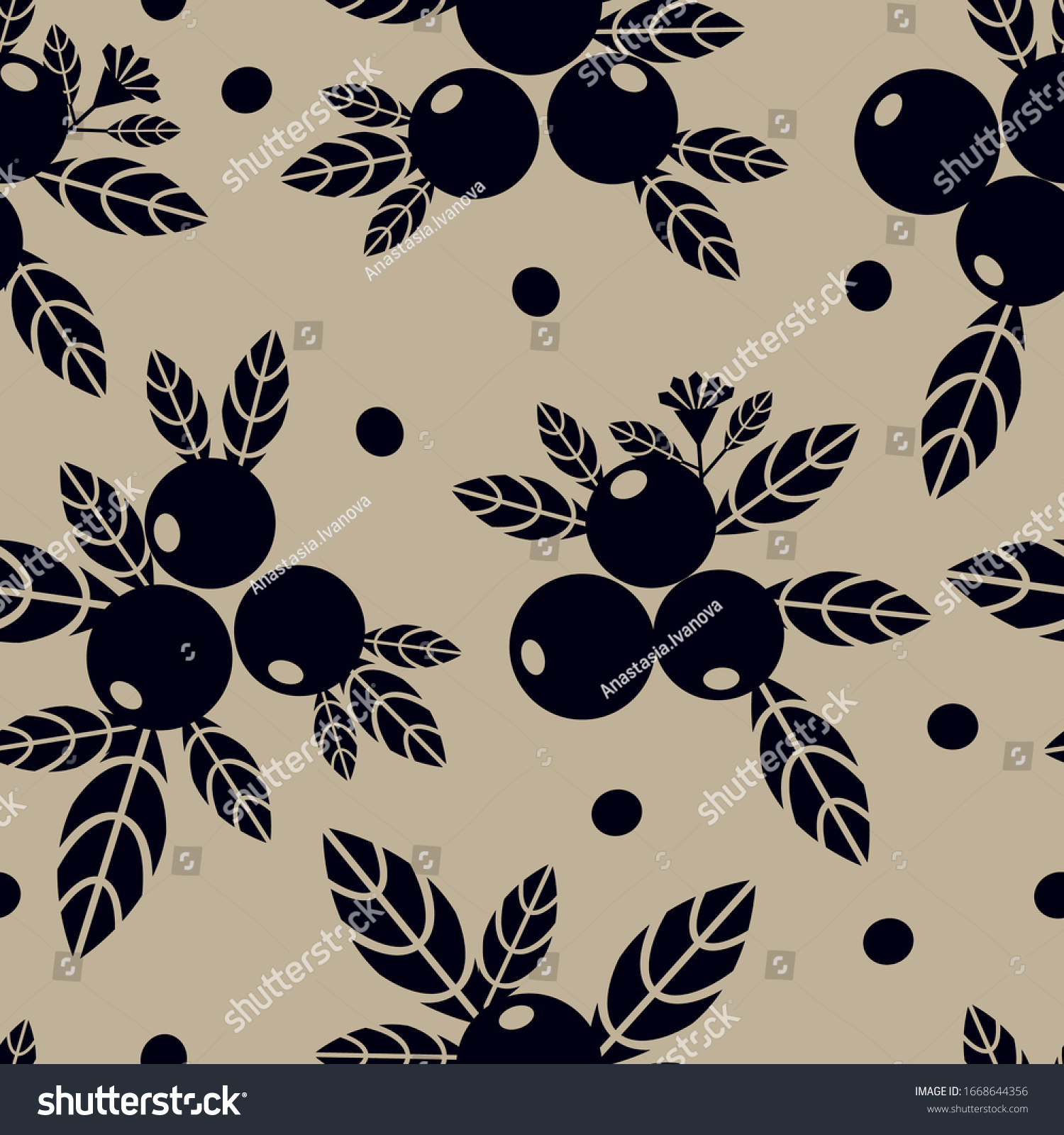 Stylized Oranges Vector Seamless Vintage Patterns Stock Vector (Royalty ...