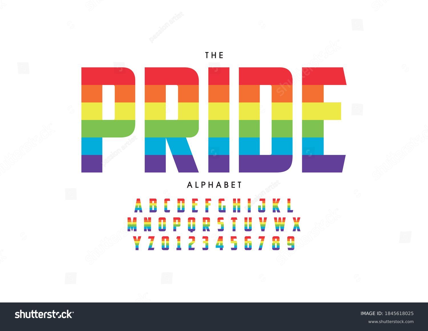 8,309 Pride font Images, Stock Photos & Vectors | Shutterstock