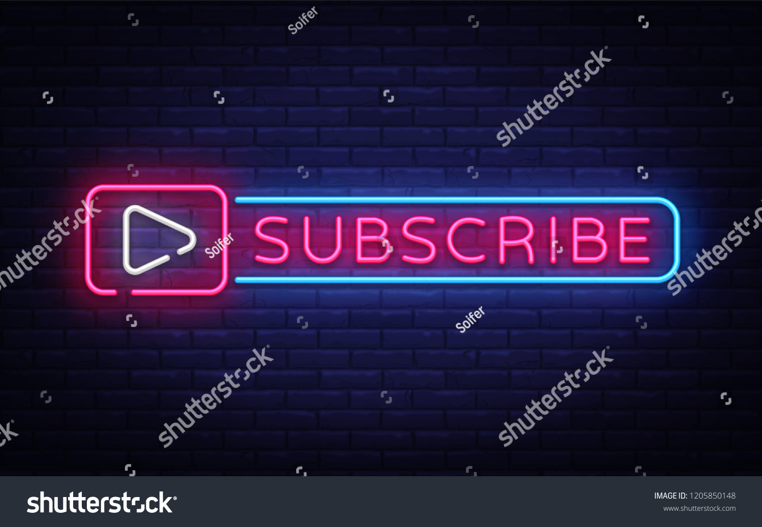 Subscribe Button Neon Signboard Vector Follow Stock Vector (Royalty ... Subscribe Button Neon Signboard Vector Follow Stock Vector (Royalty ...