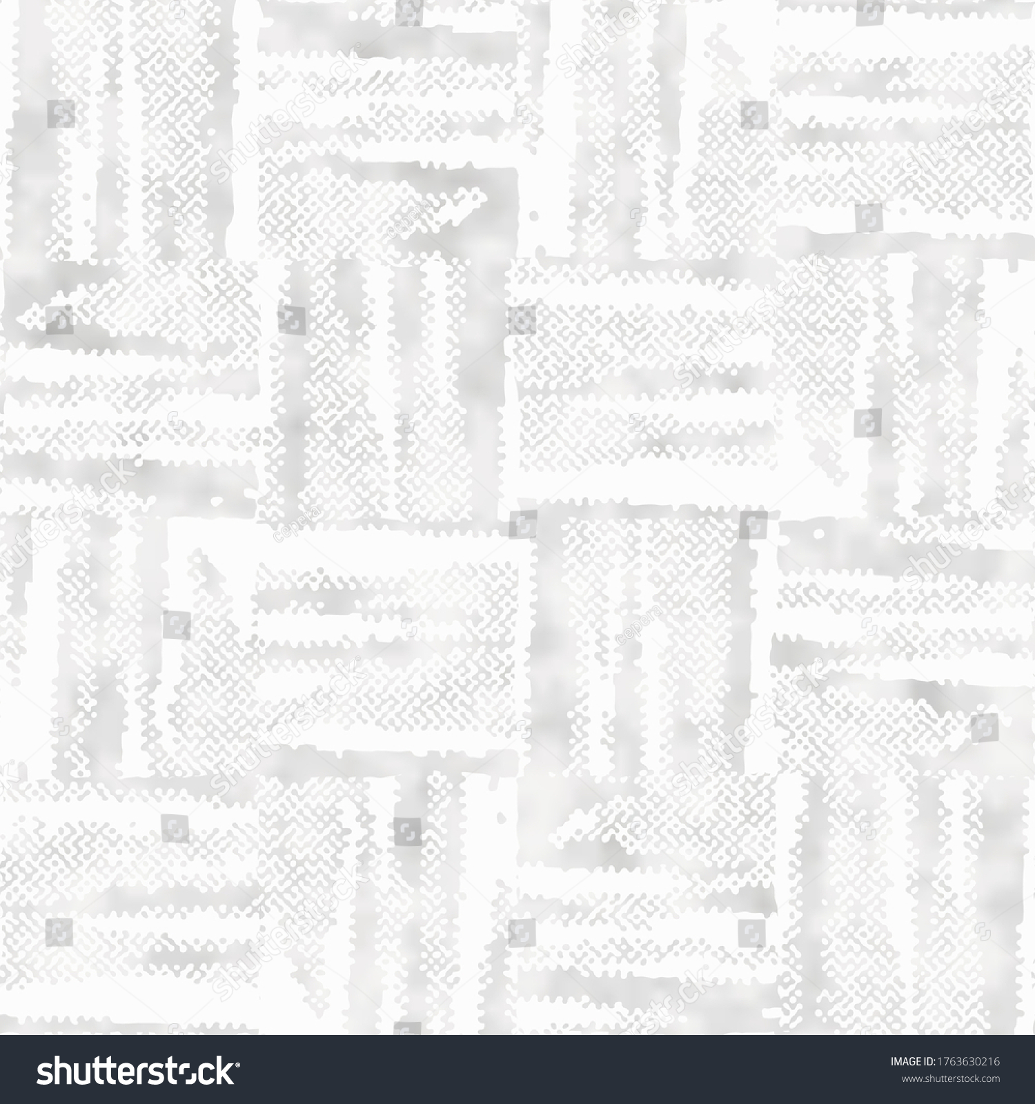 Subtle Watercolordyed Canvas Effect Checked Background Stock Vector ...