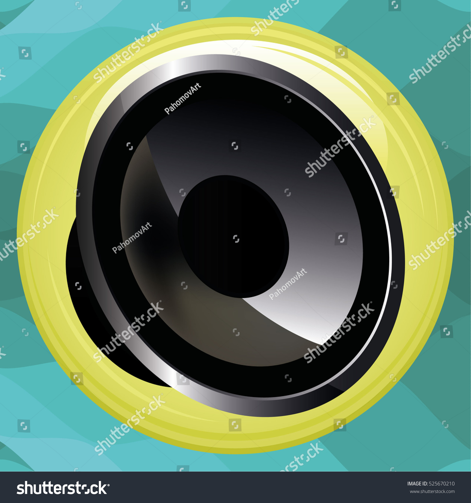 Subwoofer Icon Stock Vector (Royalty Free) 525670210 | Shutterstock