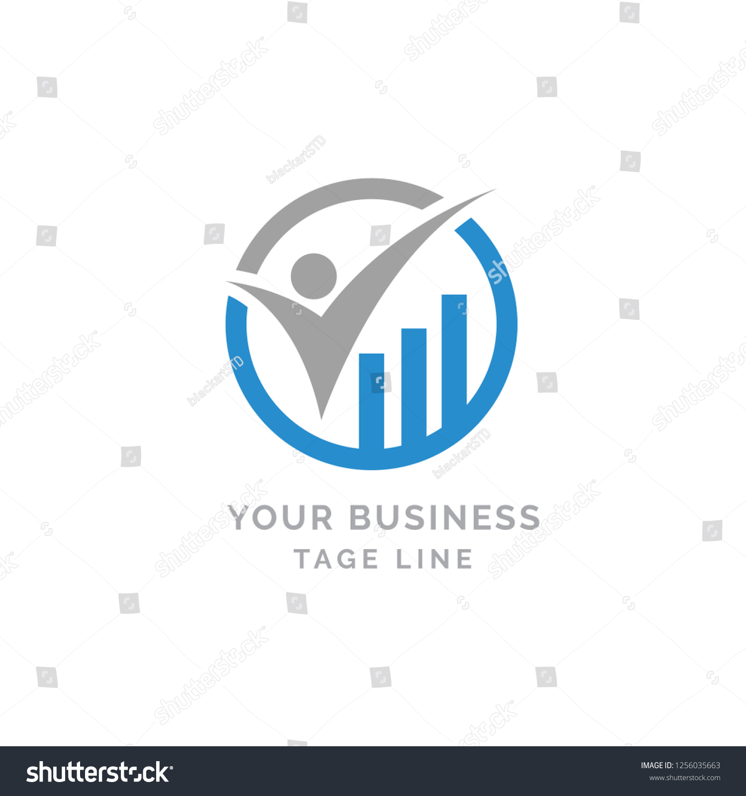 Success Logo Icon Stock Vector (Royalty Free) 1256035663