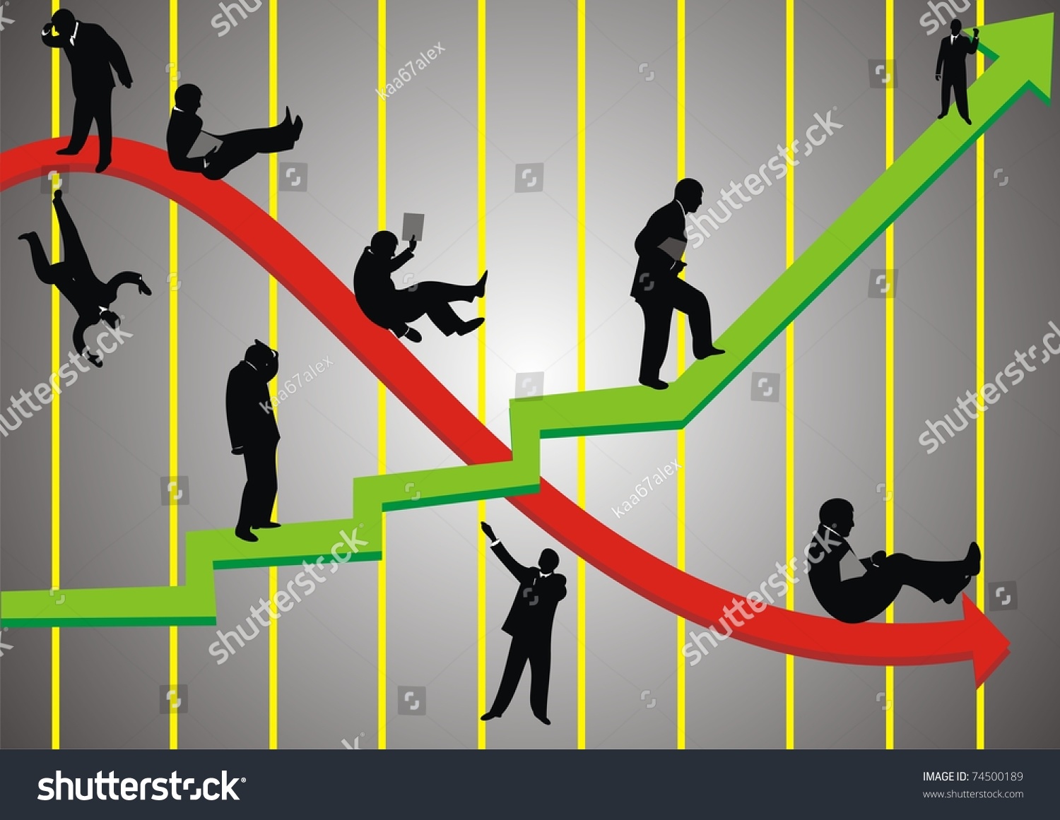 Successful People Stock Vector (Royalty Free) 74500189 | Shutterstock