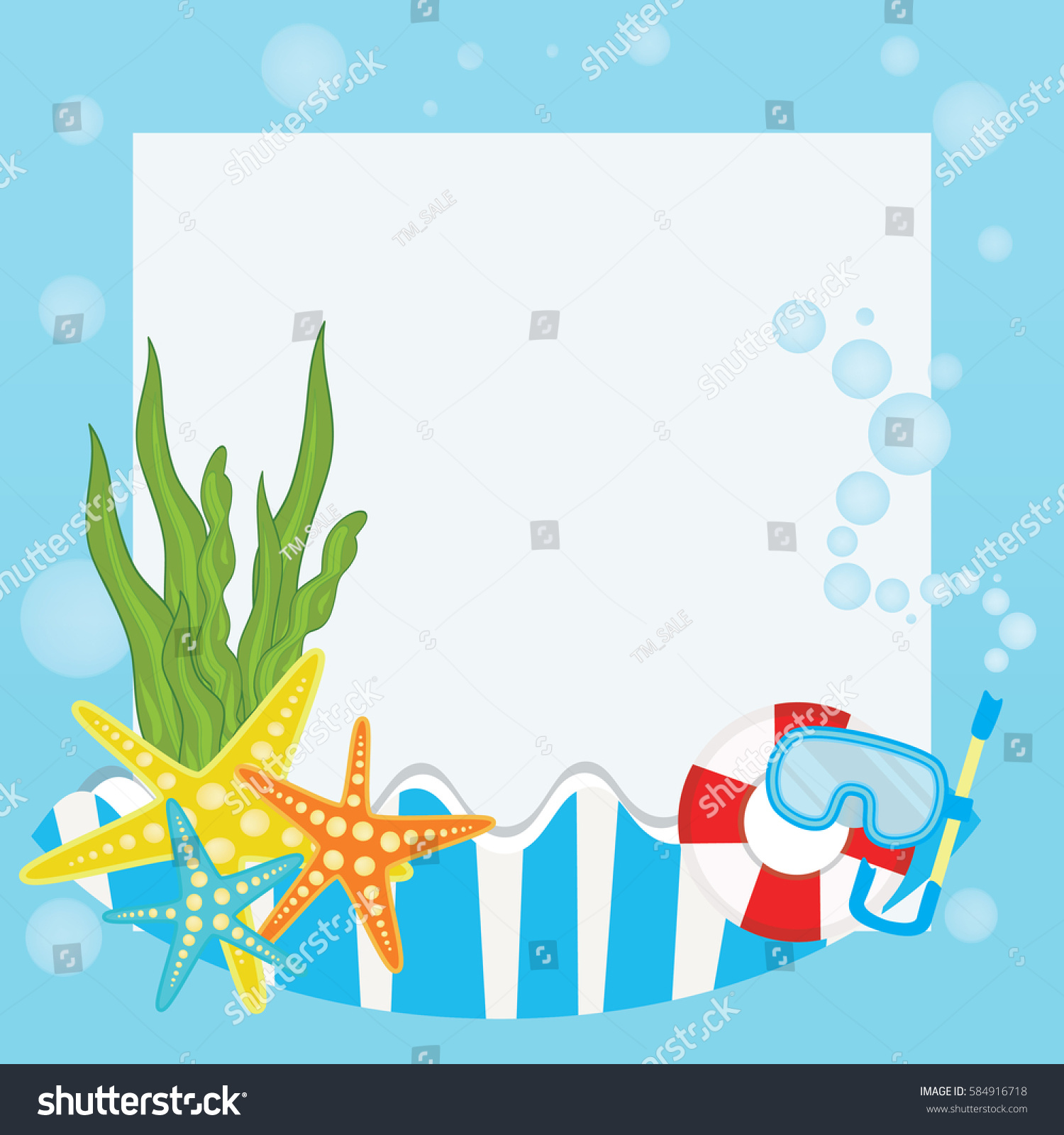 Summer Logo Background Vector Illustration Stock Vector (Royalty Free ...